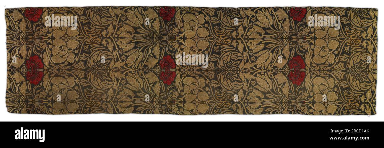 Rose curtain pattern Cut Out Stock Images & Pictures - Alamy