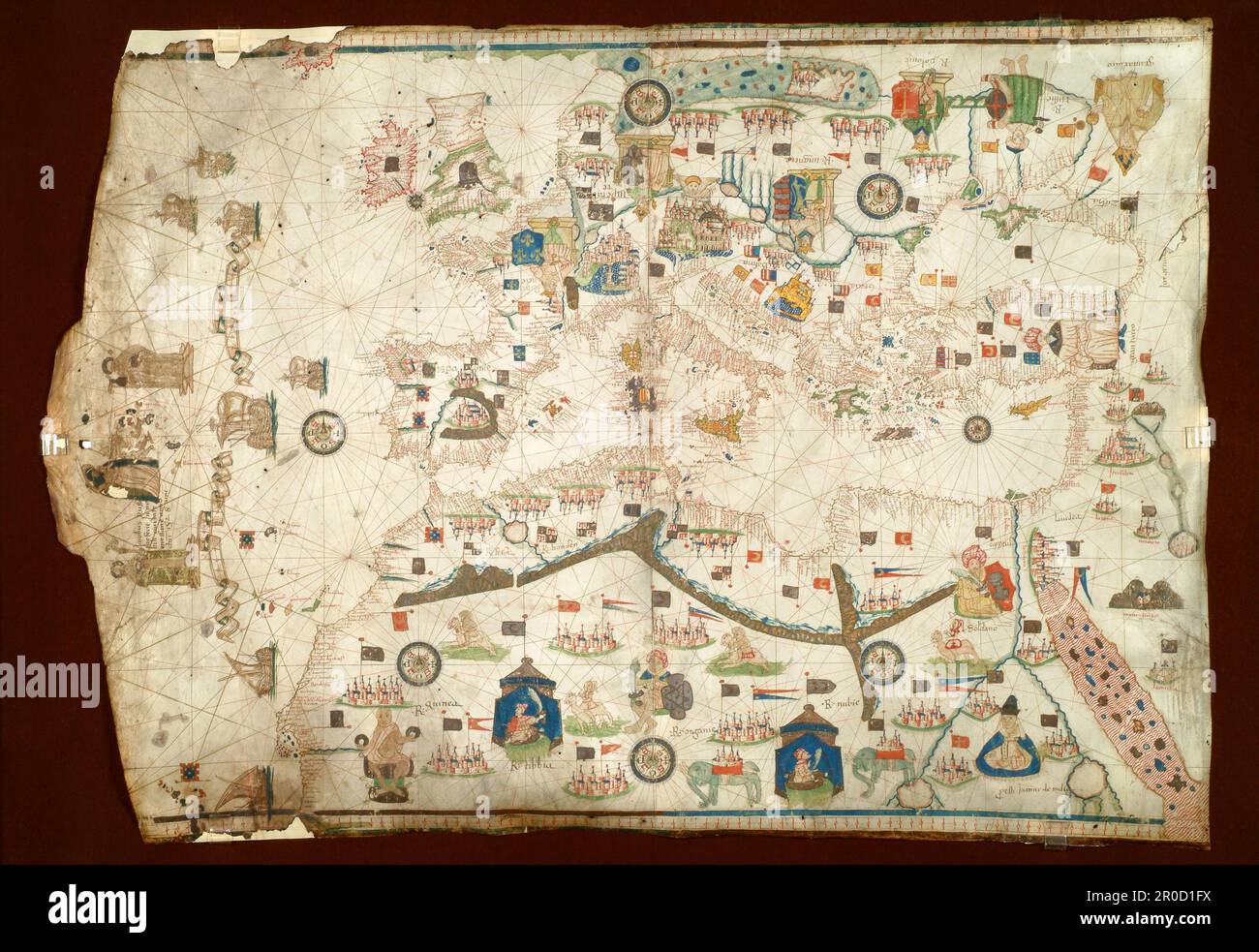 Africa and the middle east map hi-res stock photography and images - Alamy