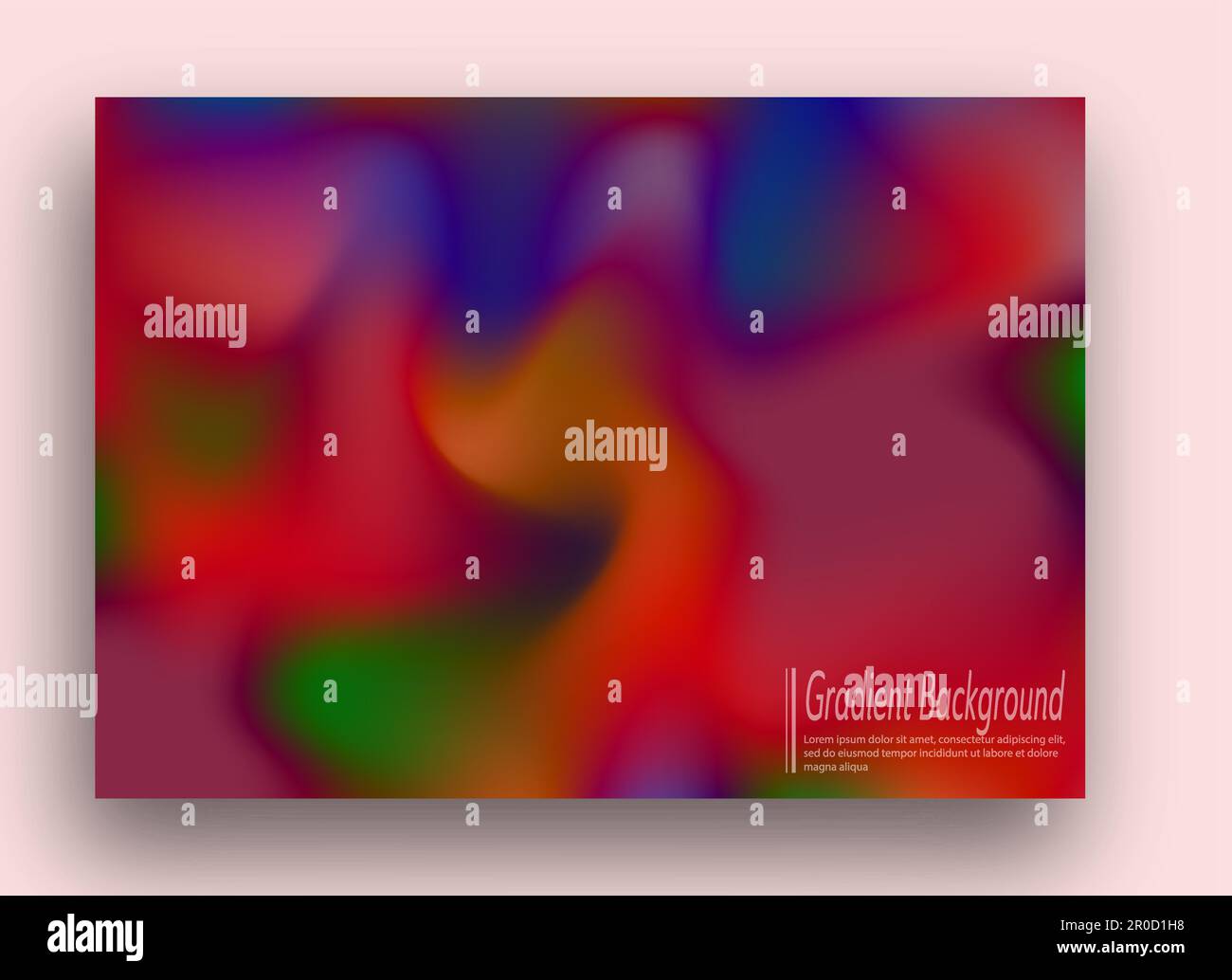Gradient background, color blur. Template for interior, prints ...