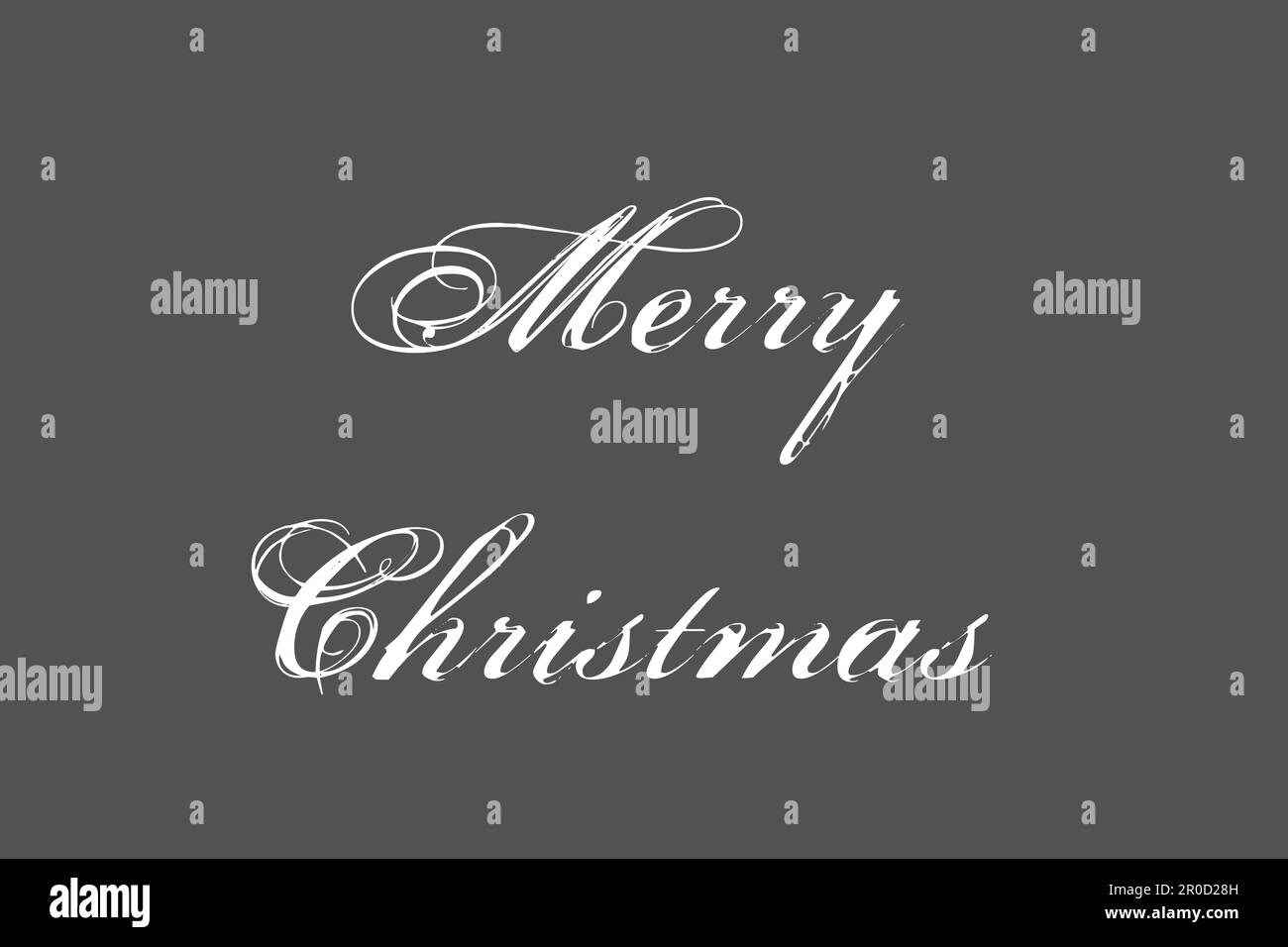 A Merry Christmas Text Letter Stylish Font White Color Black Background ...