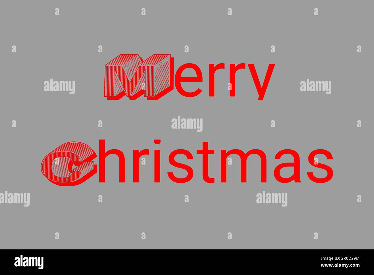 A Merry Christmas Text Letter Stylish Font White Color Black Background ...