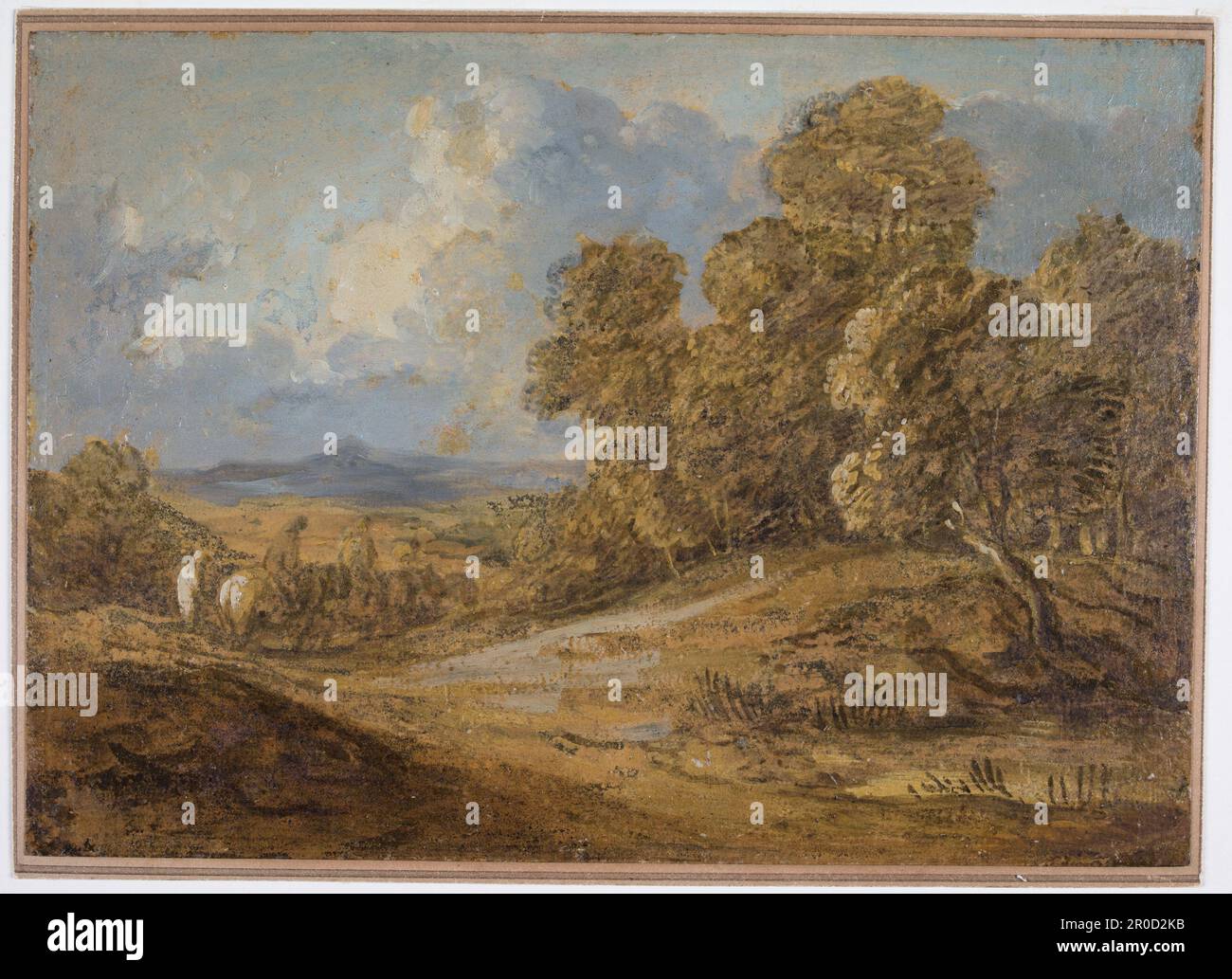 Wooded landscape with figures hi-res stock photography and images - Alamy