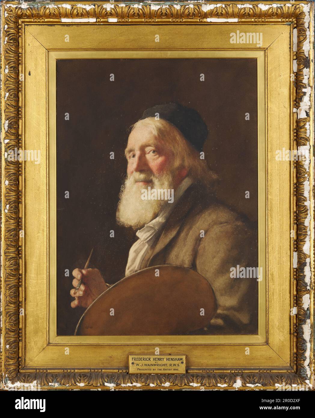 Portrait Of Frederick Henry Henshaw ( 1807-91 ),1891. William John ...