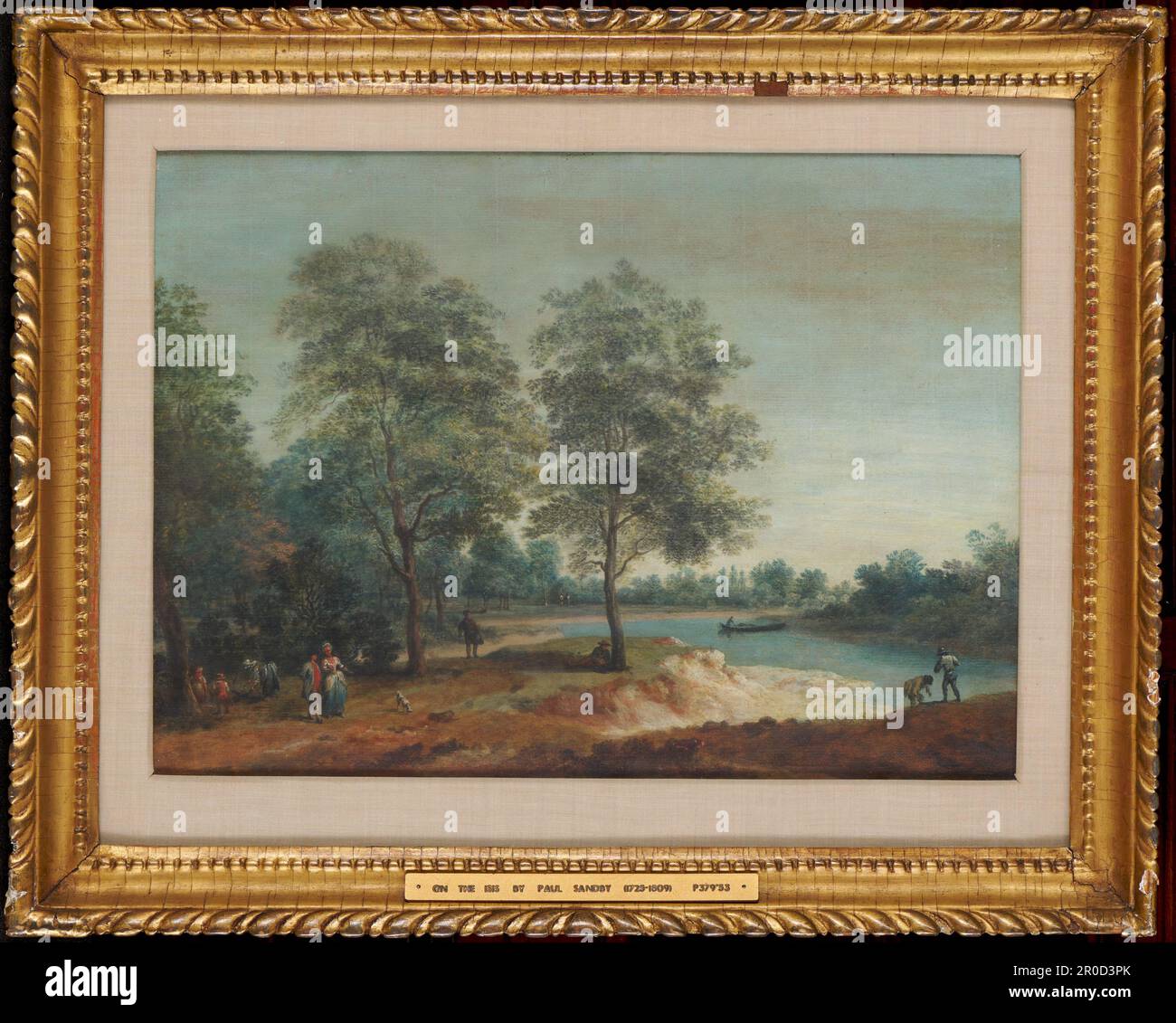 On The Isis, 1764. Paul Sandby. "The Isis" is an alternative name for ...