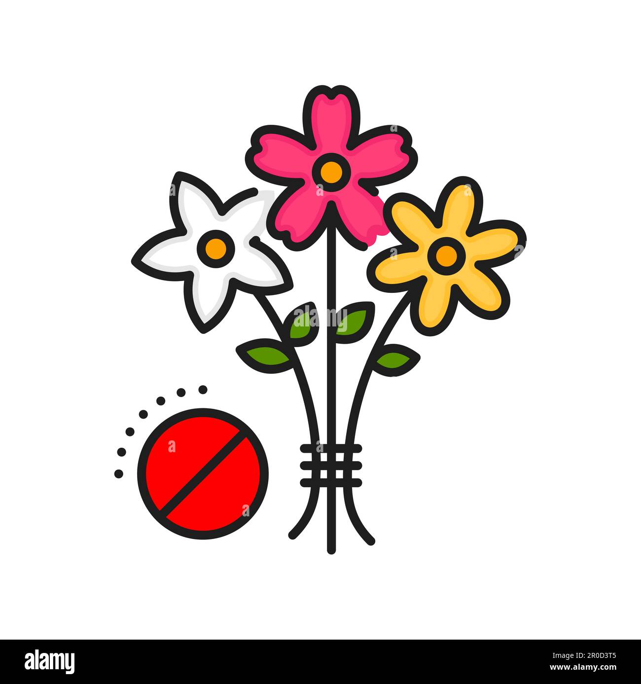 Flower Pollen Allergy