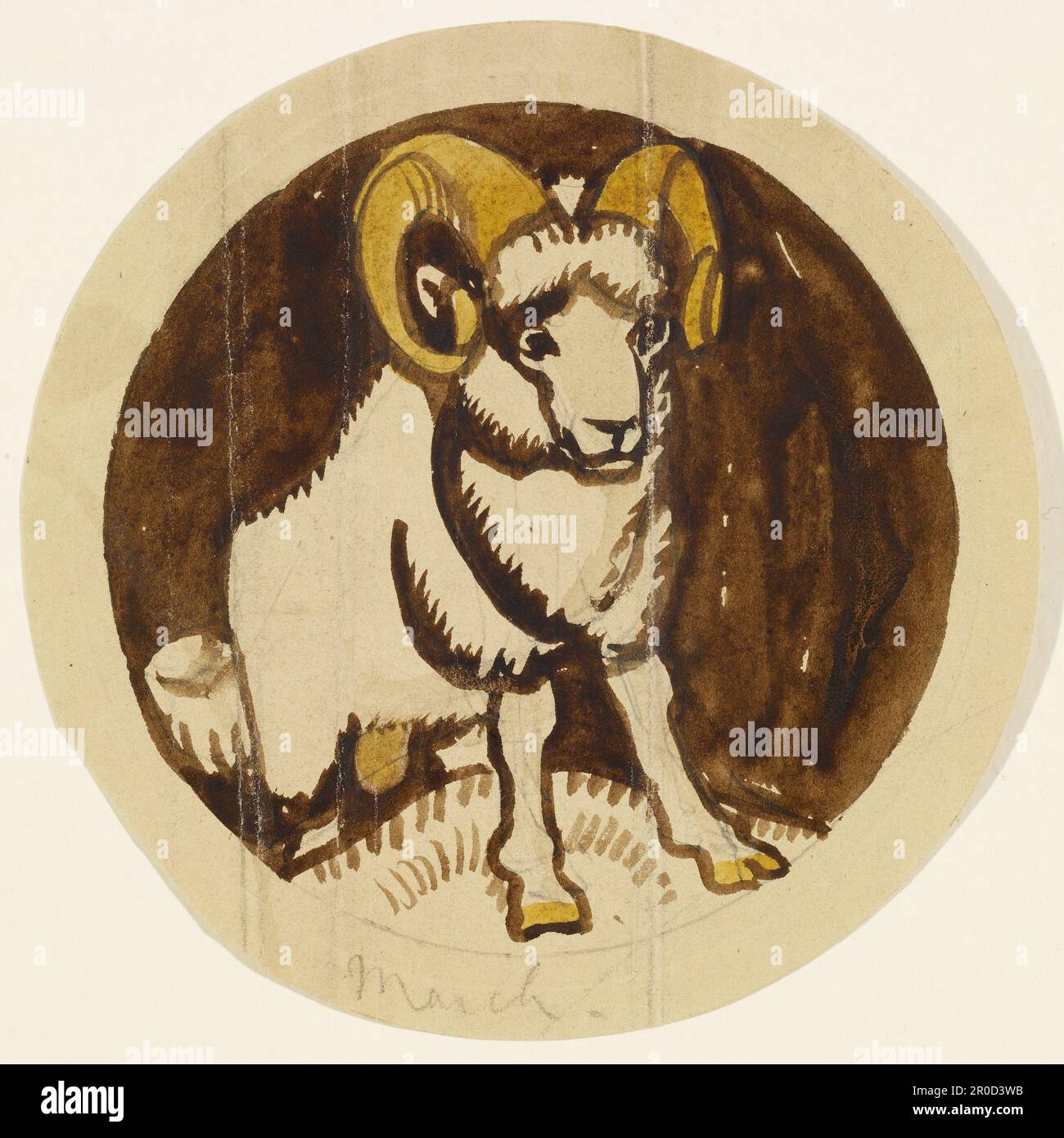 The Twelve Signs of the Zodiac - Capricorn. Artist: Philip Speakman ...