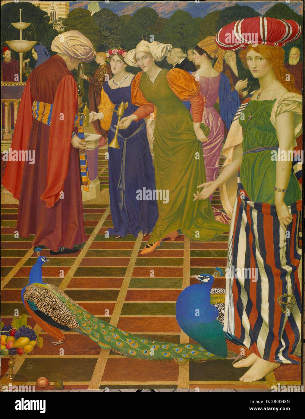 New Lamps for Old. Artist: Joseph Edward Southall. Gilder: Anna ...