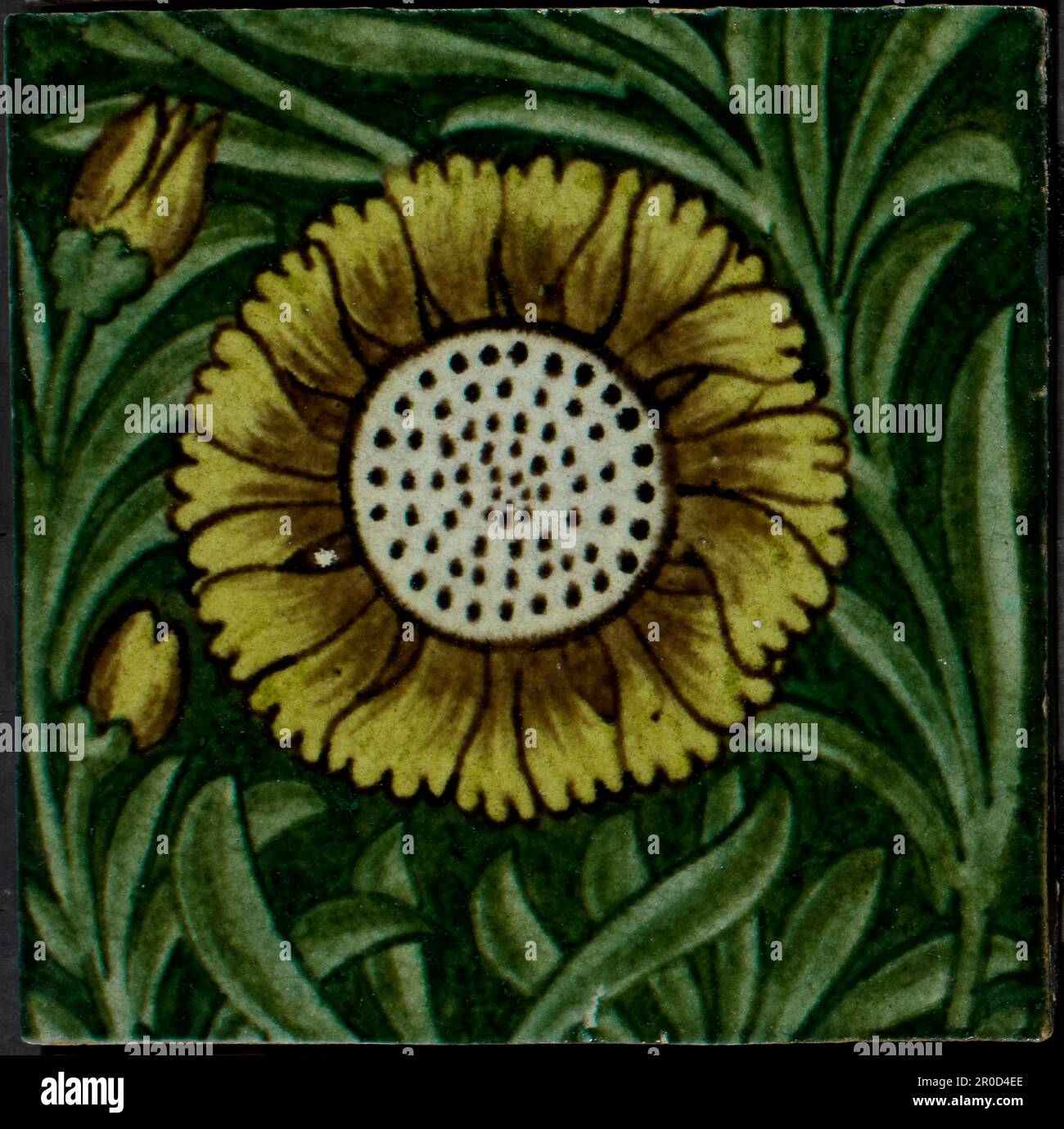 [Tile 1 of 2]. Wall Tile - William de Morgan Collection, 1882-1888 ...