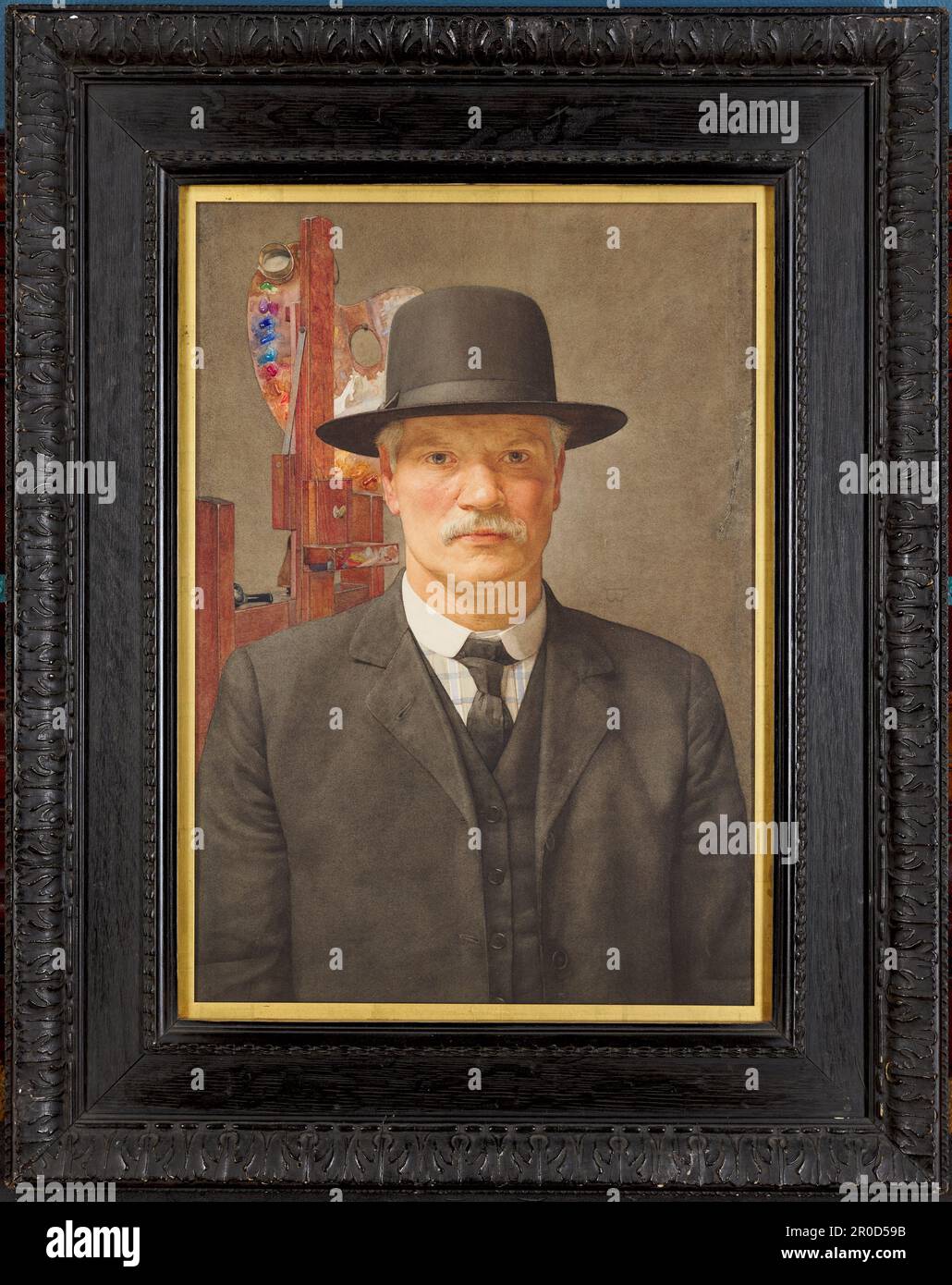 Self Portrait, 1914-1916. Benjamin Williams (d.1923 Stock Photo - Alamy