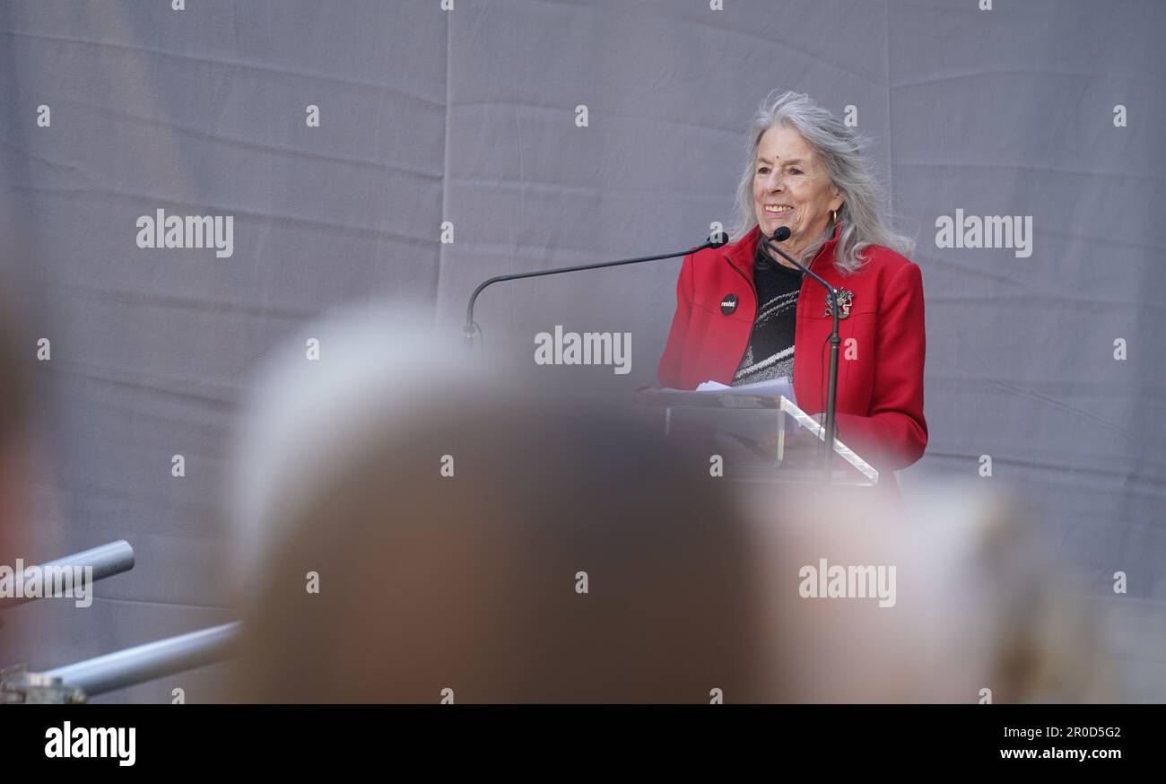 Hamburg, Germany. 08th May, 2023. Marione Ingram, contemporary witness ...