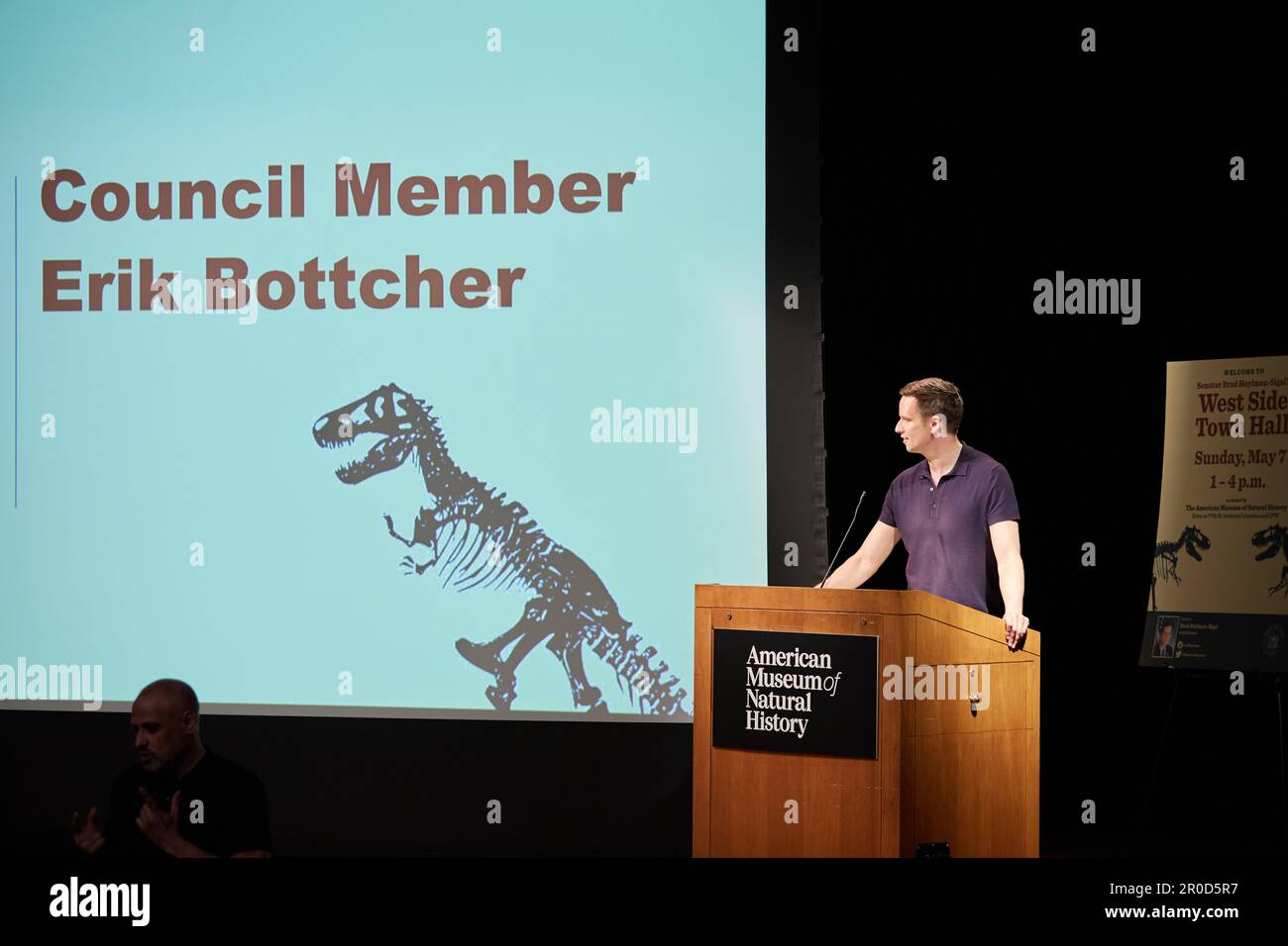 New York, New York, USA. 7th May, 2023. Council Member Erik Bottcher ...