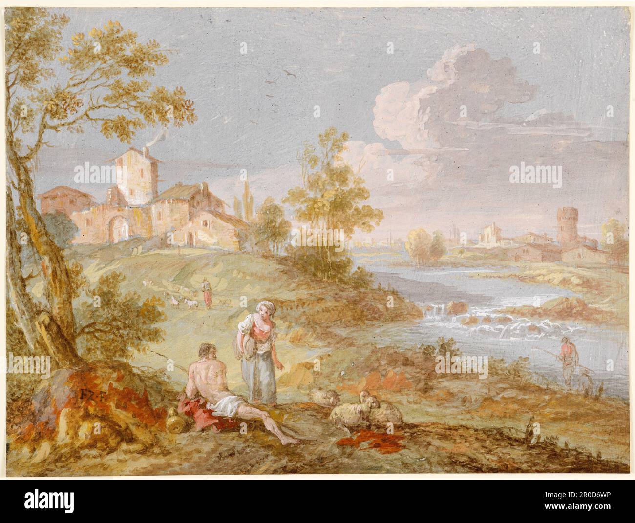 1720 1780 francesco zuccarelli hi-res stock photography and images - Alamy