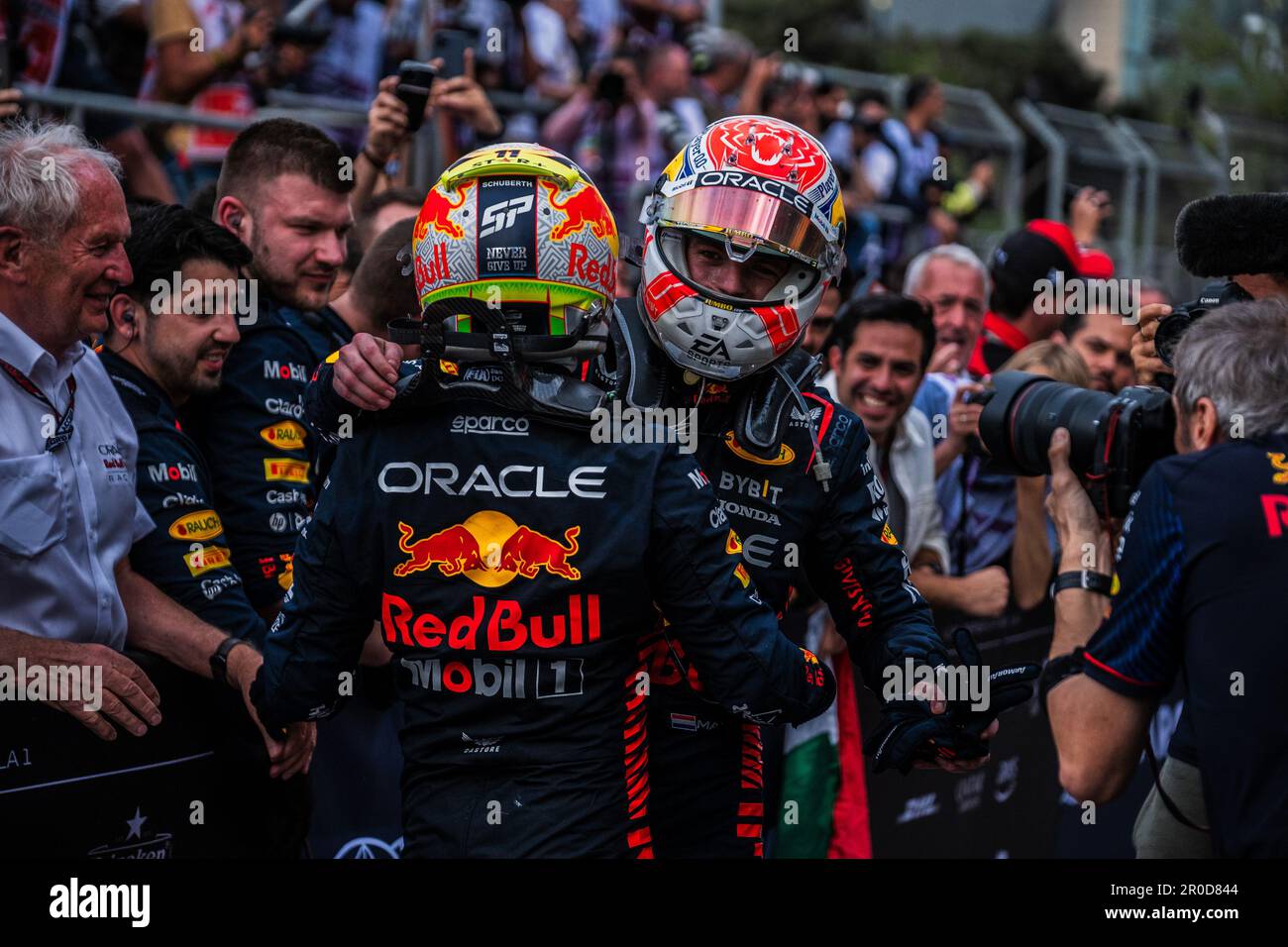 BAKU, AZERBAIJAN, baku city circuit, 30.April.2023: #1, Max VERSTAPPEN ...