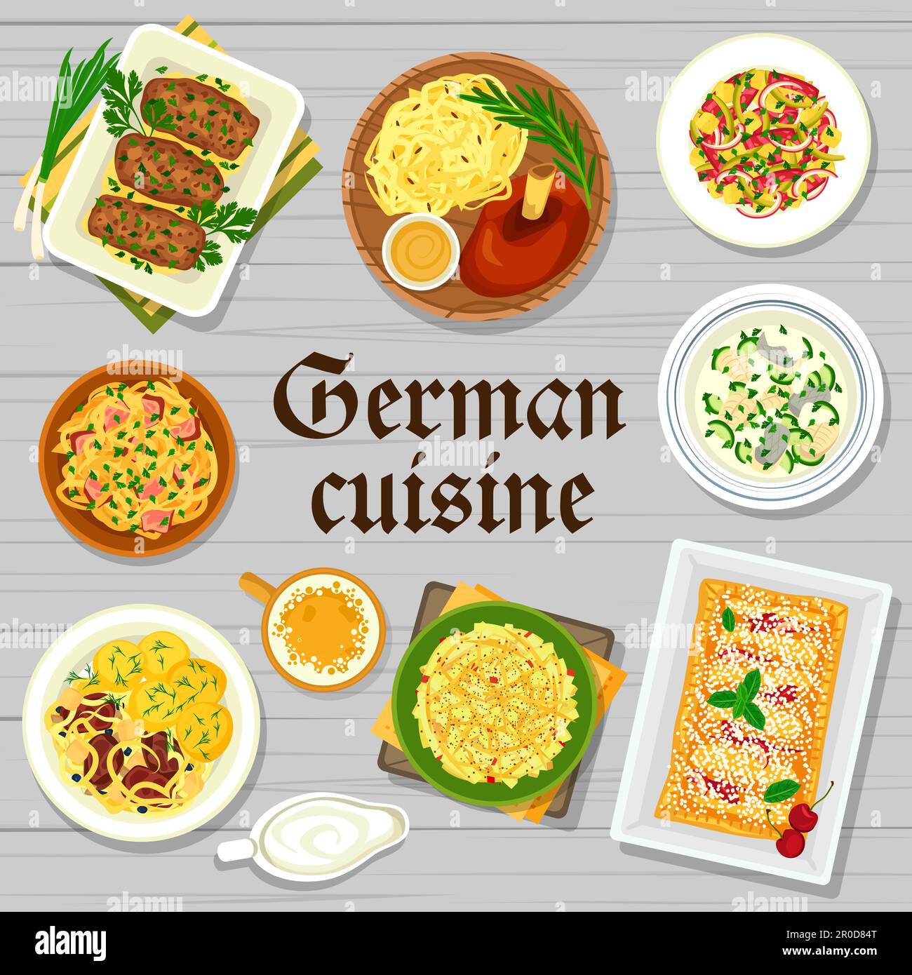 German Food Clipart