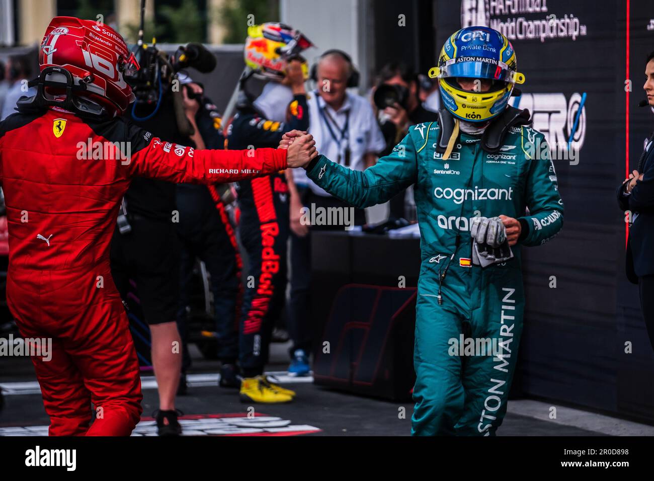 BAKU, AZERBAIJAN, baku city circuit, 30.April.2023: during the ...