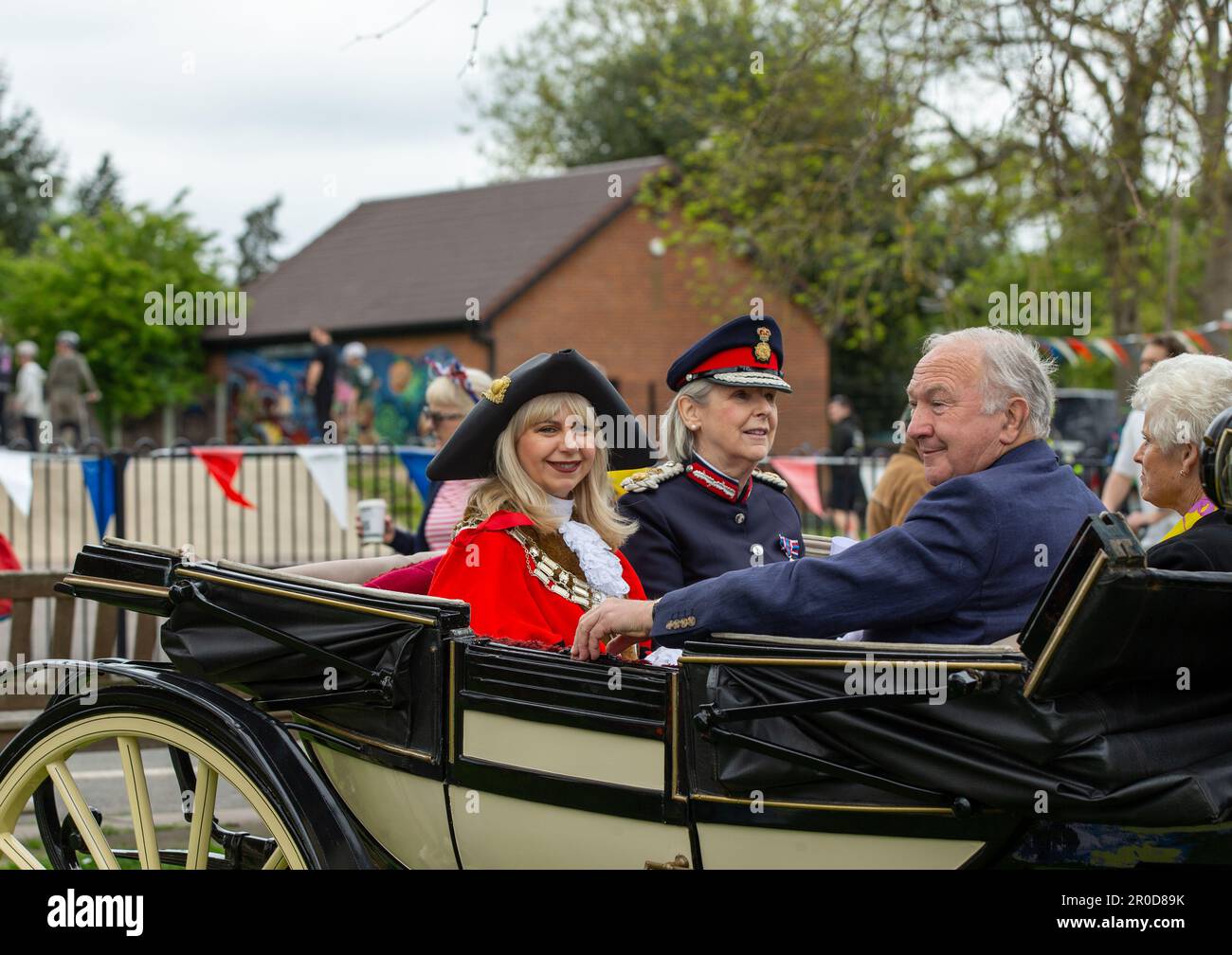 Brentwood, UK. 8th, may, 2023 Mrs Olivia Francois the mayor of ...