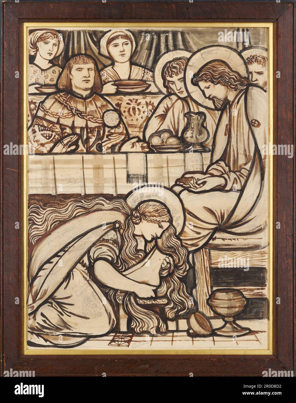 The anointing of jesus by mary hi-res stock photography and images - Alamy