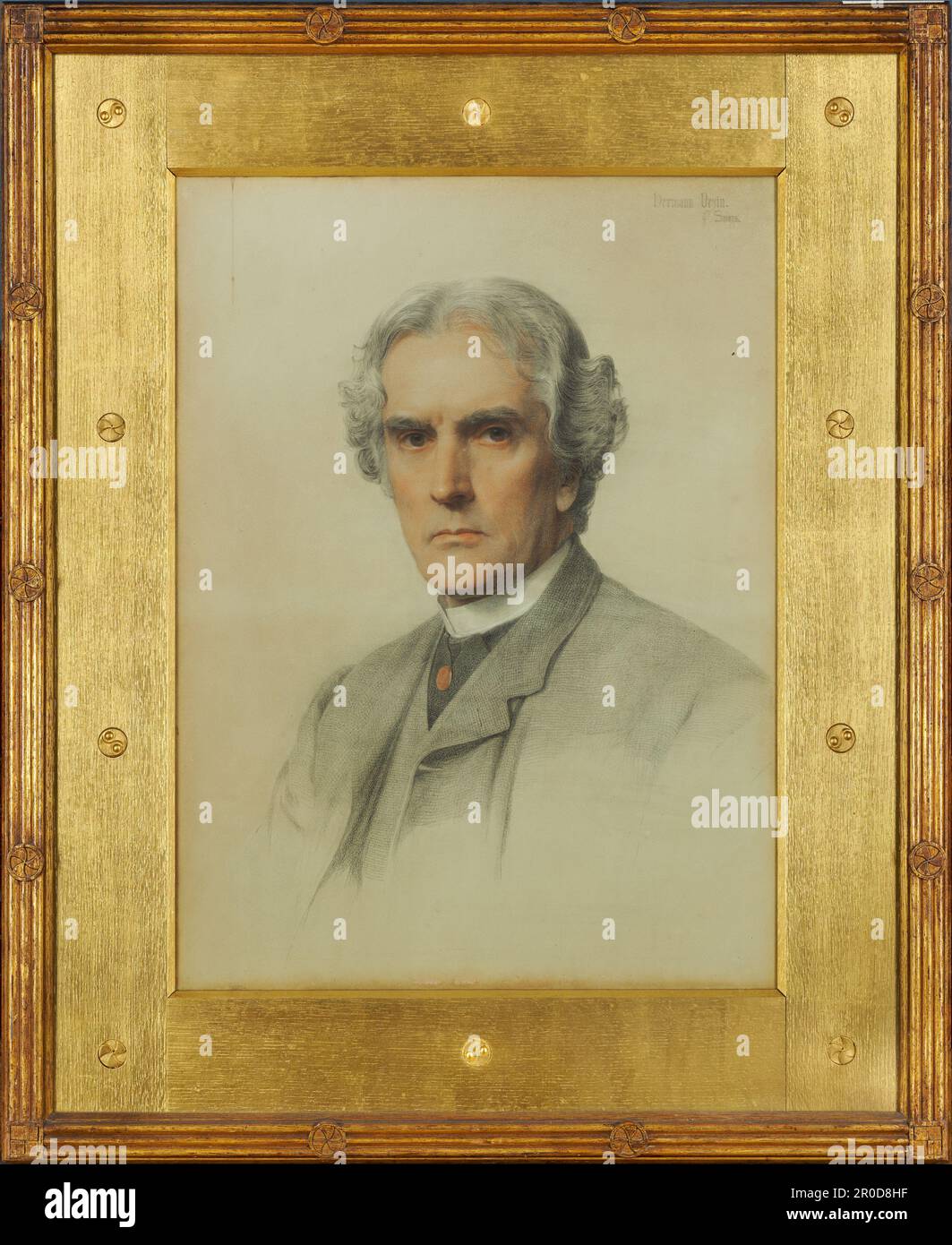 Portrait of Hermann Vezin, 1880-3. Frederick Sandys. Hermann Vezin was ...