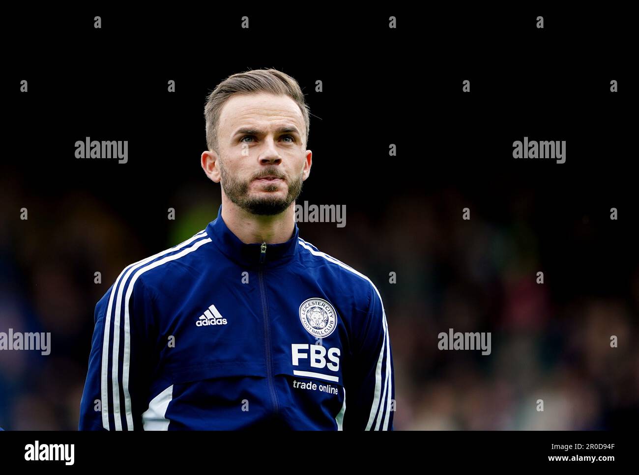 Leicester City's James Maddison ahead of the Premier League match at ...