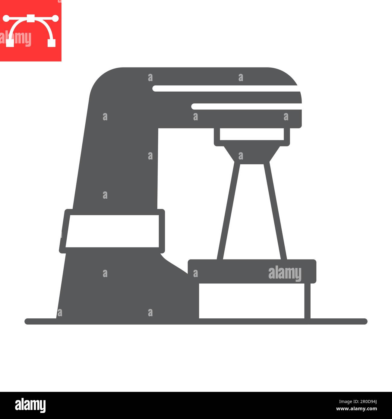 Radiation therapy device Stock Vector Images - Alamy