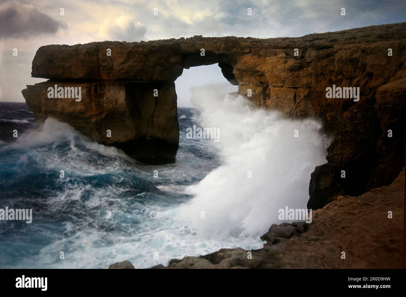 Azure Window, Gozo Isle, Malta Stock Photo - Alamy