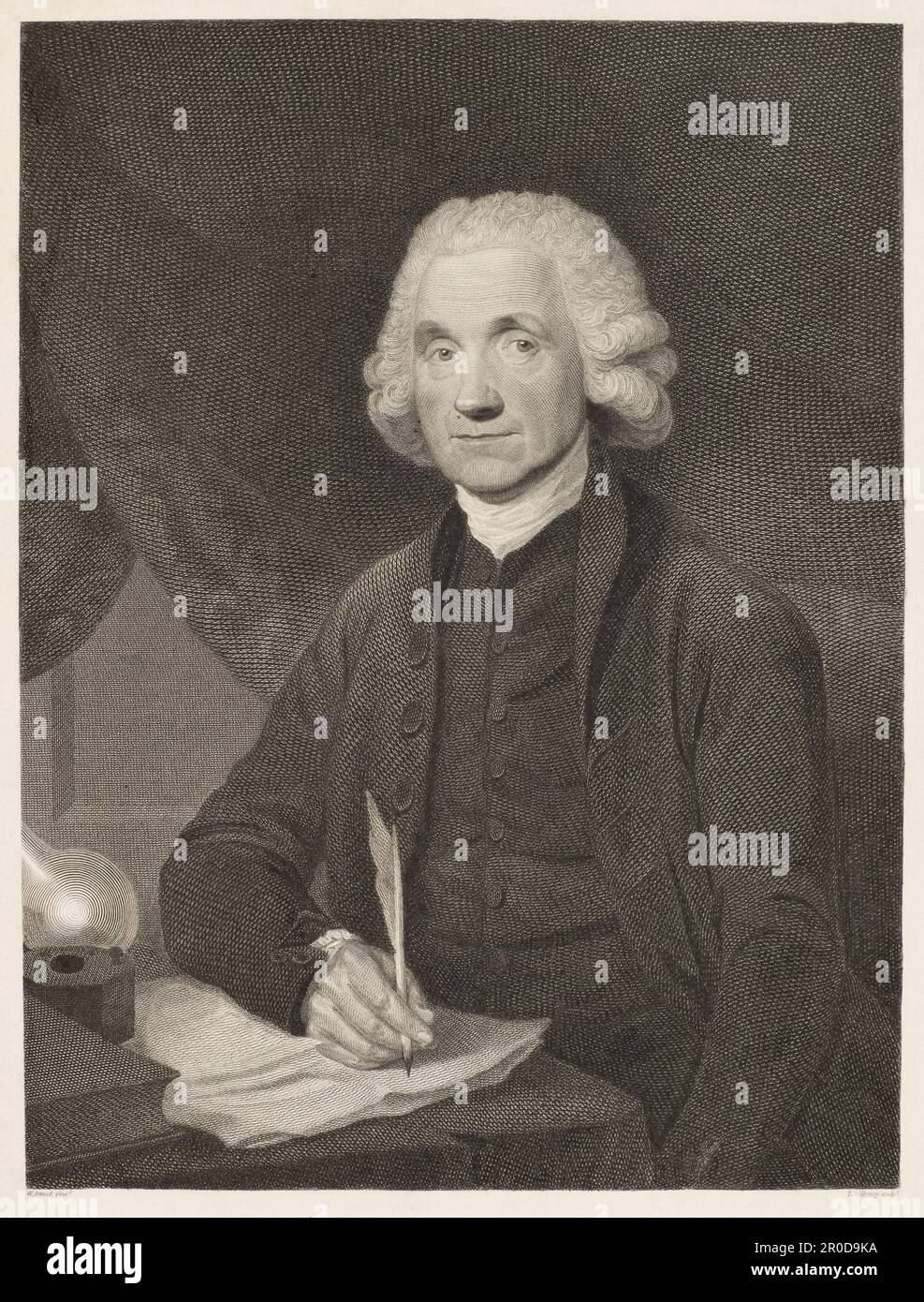 Portrait of Joseph Priestley (1733-1804), 1795. Engraver: Thomas ...