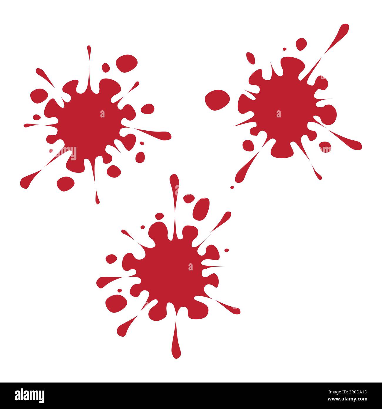 Paint splashes colorful liquid Stock Vector Images - Alamy