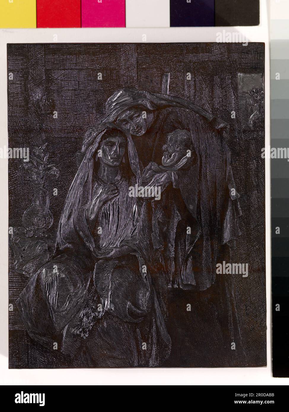 2006.1040.57. Dalziels' Bible Gallery - Naomi and the Child Obed, 1862 ...