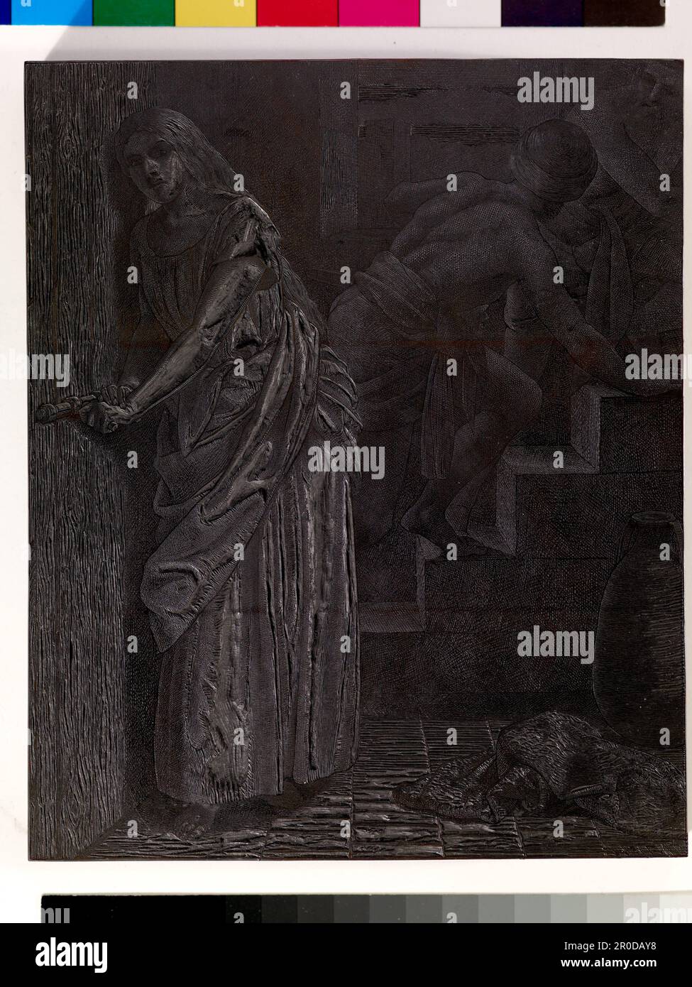 2006.1040.86. Dalziels' Bible Gallery - Rahab and the Spies, 1861-64 ...