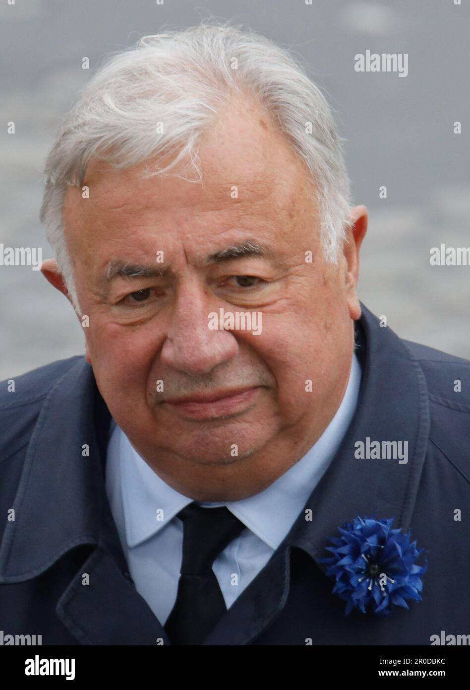 Paris, France. 08th May, 2023. Senate President Gerard Larcher arrives ...