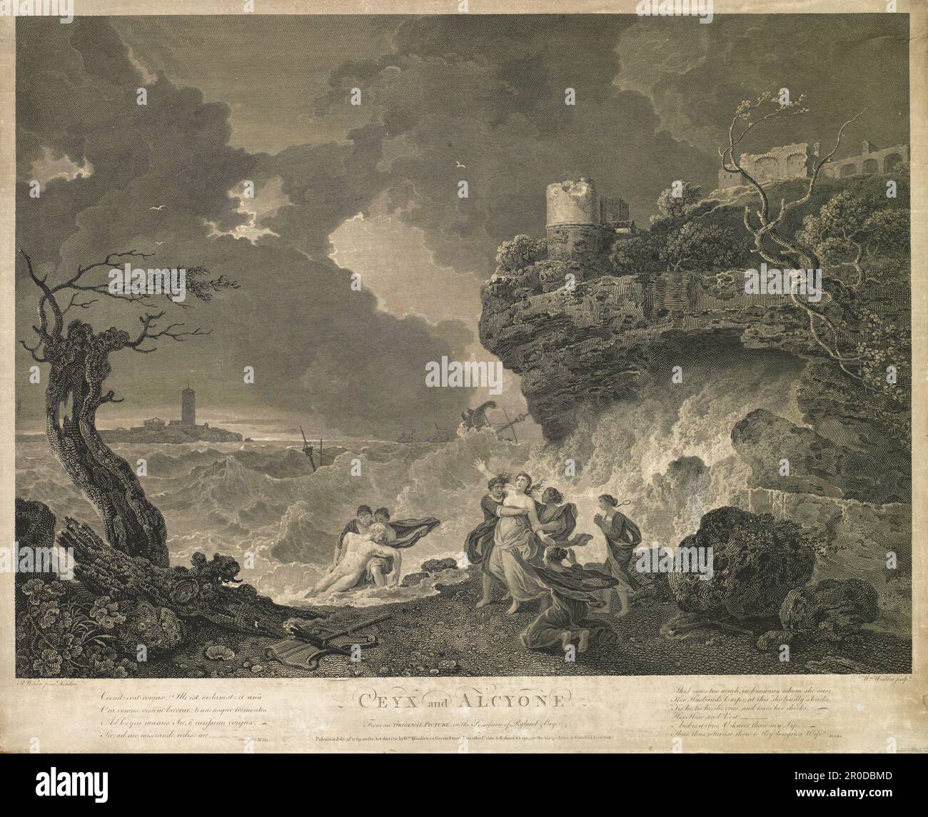 Richard wilson engraving hi-res stock photography and images - Alamy