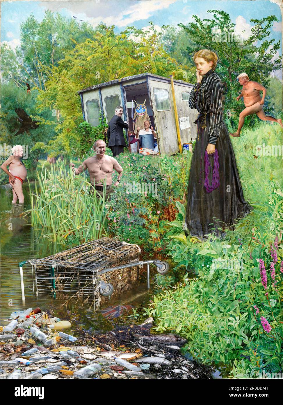 Cold War Steve vs The PRB, 2020. Photomontage commissioned by ...