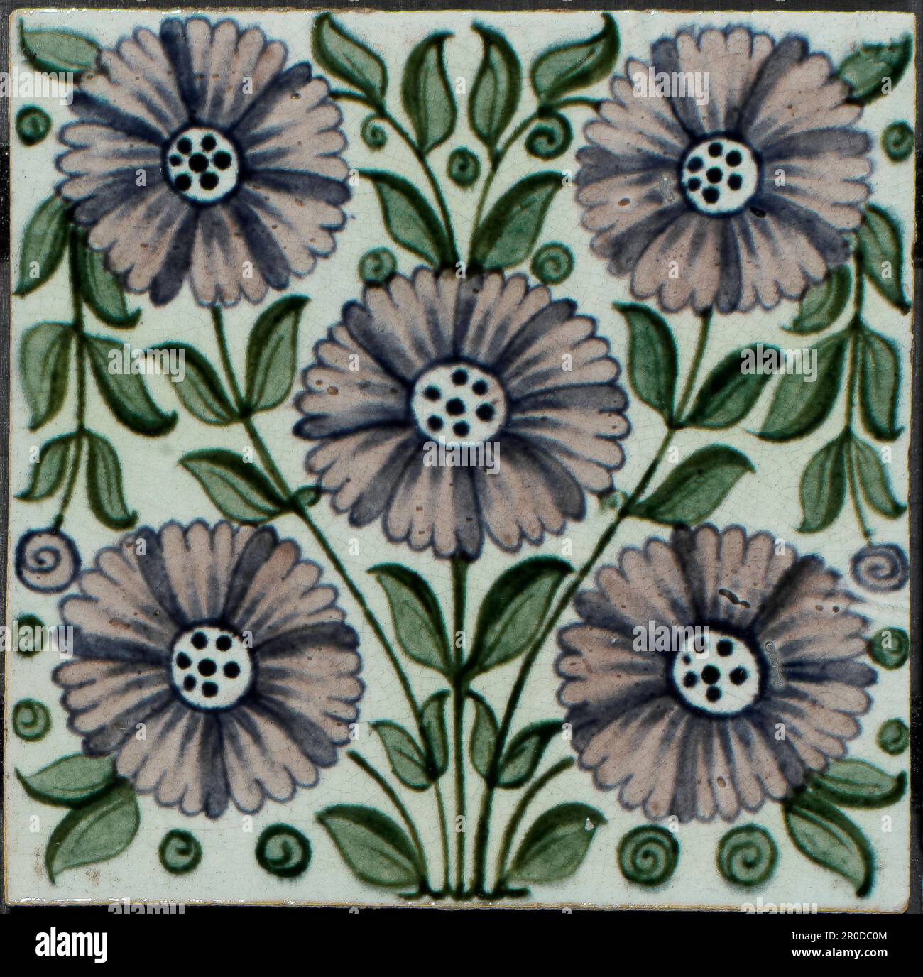 Wall Tile - William de Morgan Collection, 1888-1897. Designer: William ...