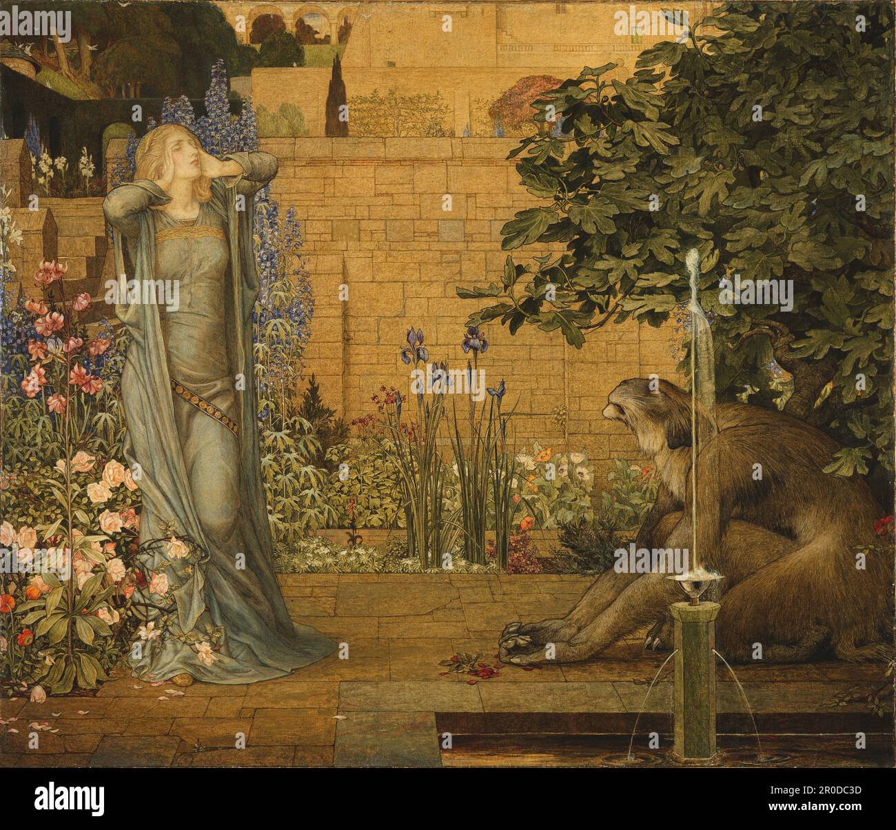 Beauty and the Beast, 1904. John Dickson Batten (d. 1932). Joseph ...