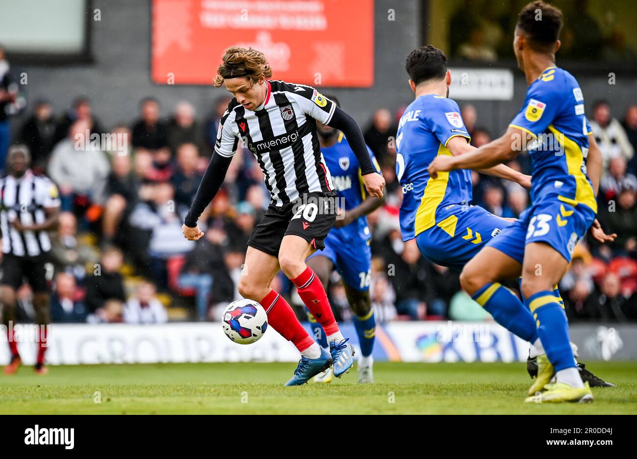 Cleethorpes, UK, 8th May, 2023. Danilo Orsi for Grimsby during the Sky ...