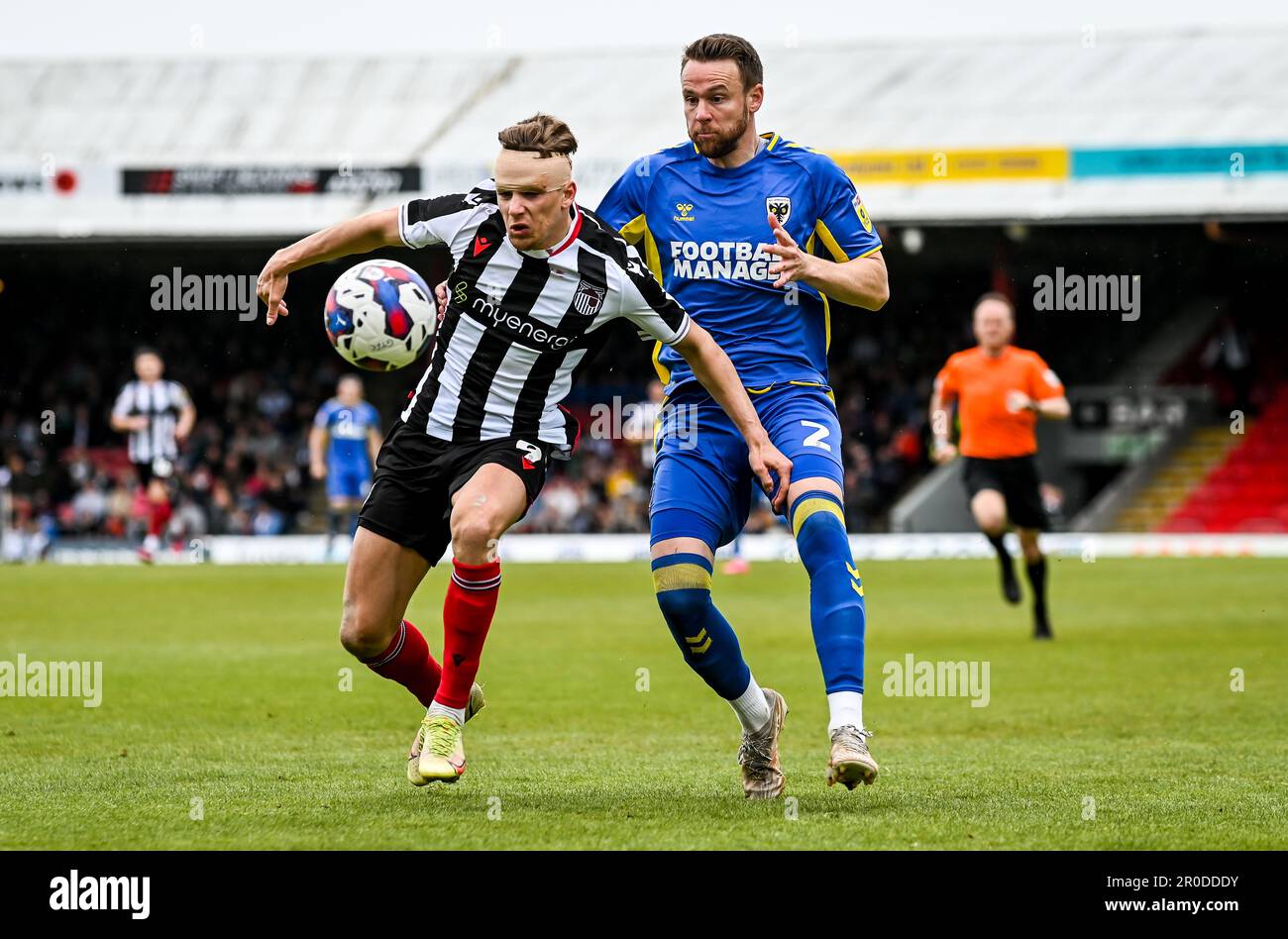 Cleethorpes, UK, 8th May, 2023. George Lloyd for Grimsby, during the ...