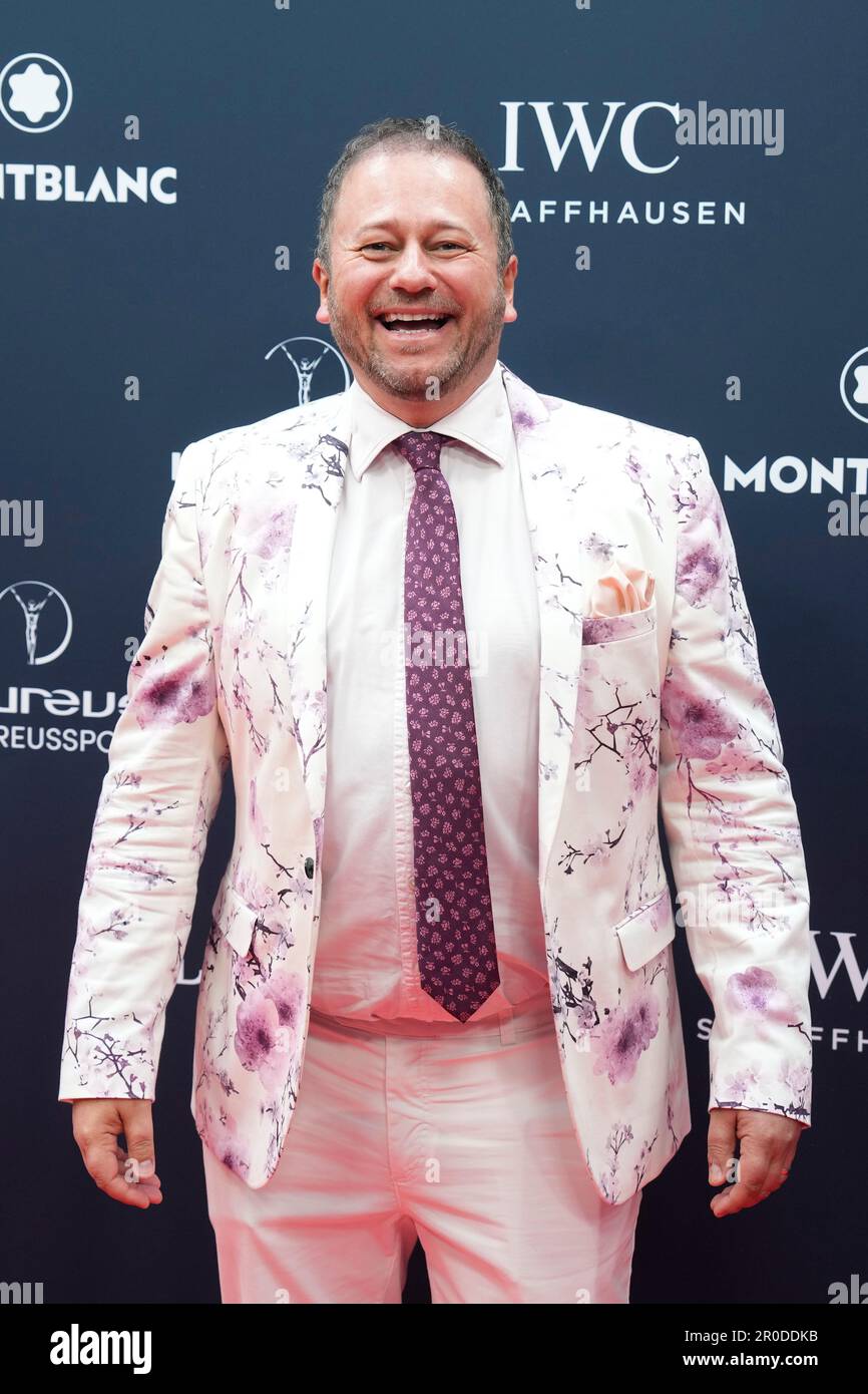 Dan Nicholl arrives at the Laureus Sports Awards in Paris, Monday, May ...