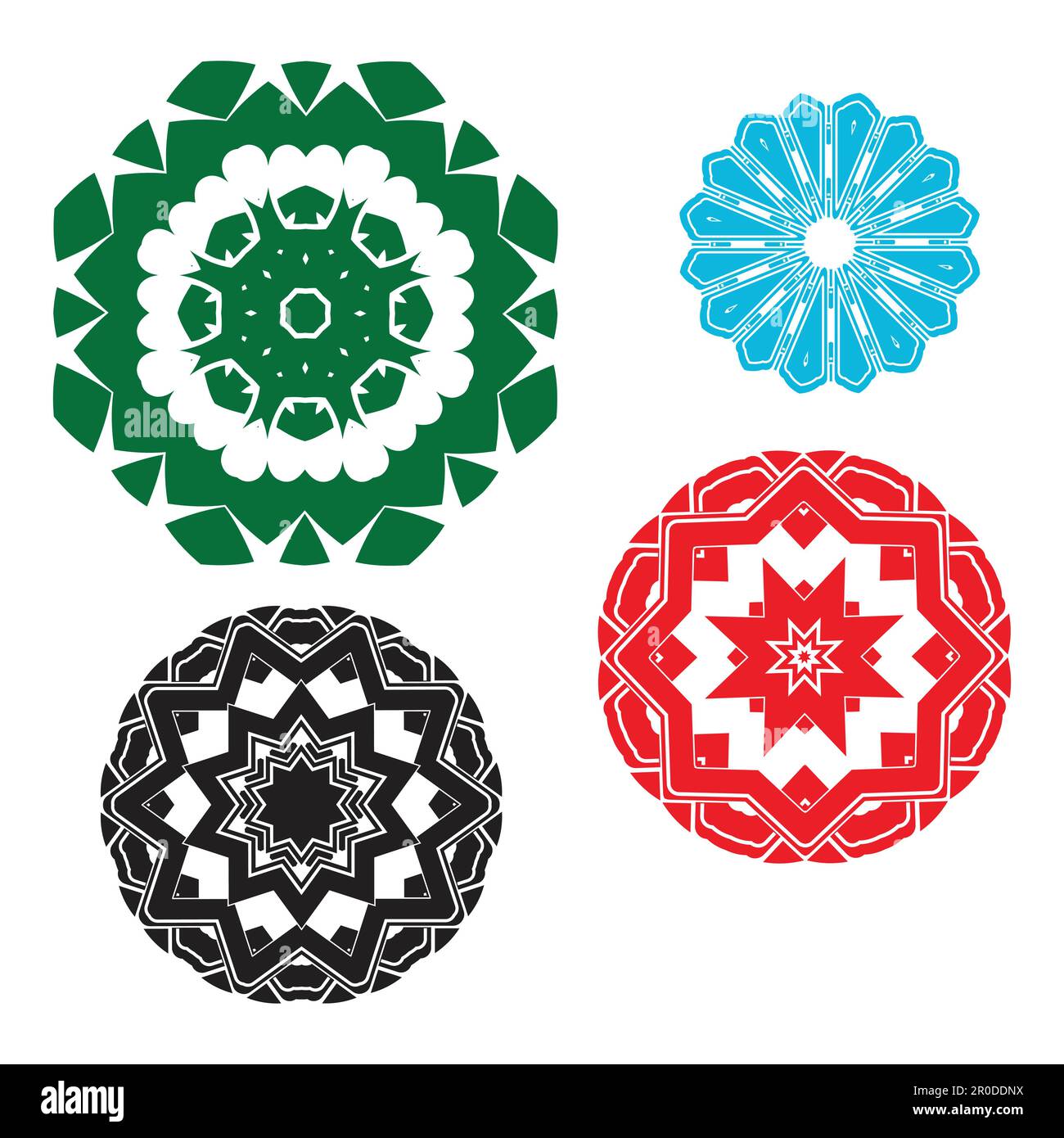Six circular designs hi-res stock photography and images - Alamy