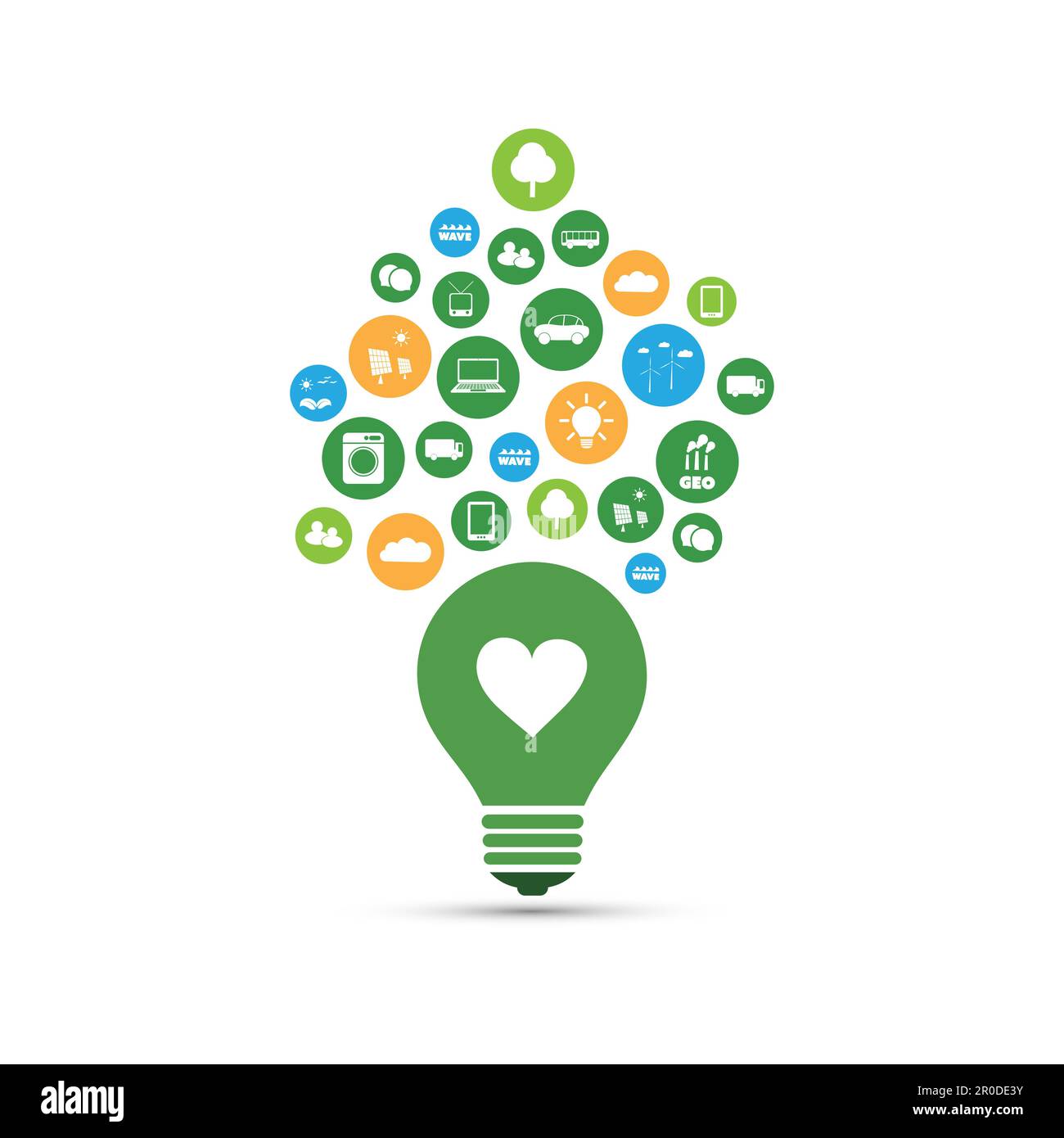 Global Warming, Eco Friendly World - Connections, Networks - Design ...