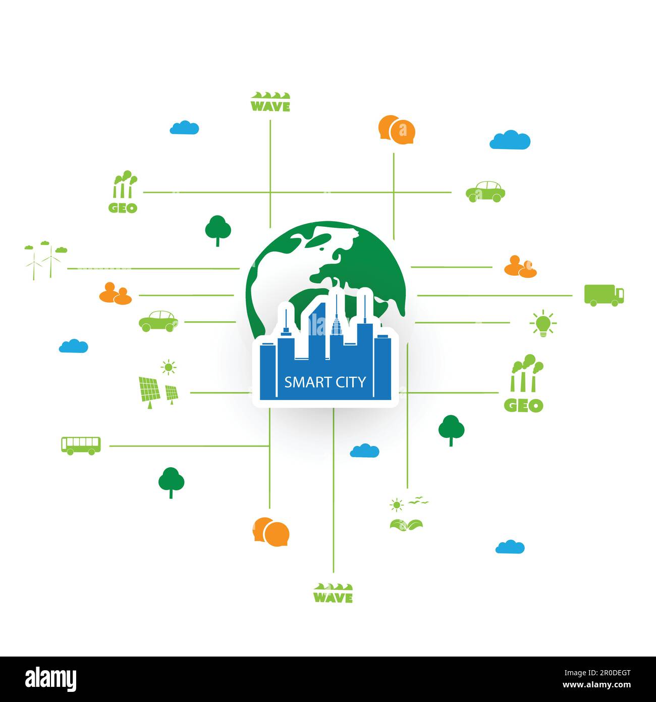 Eco friendly device Stock Vector Images - Alamy