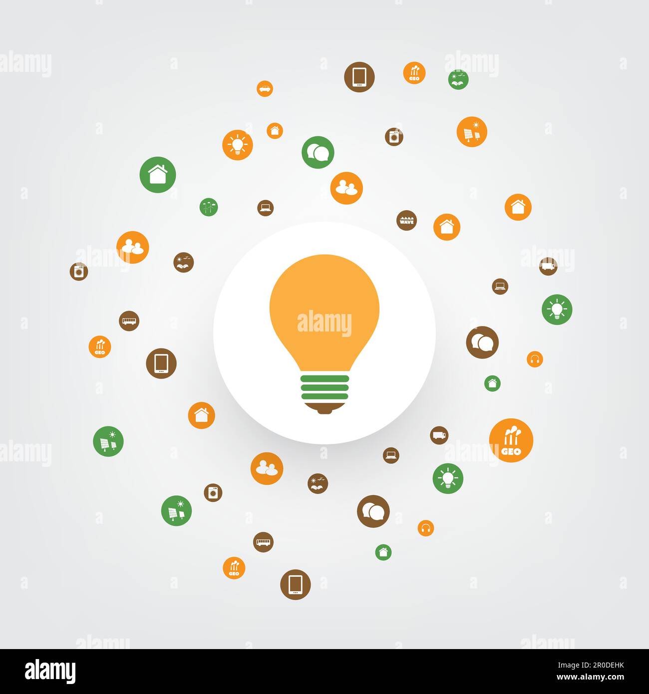 Global Warming, Eco Friendly Connections, Networks - Design Concept ...