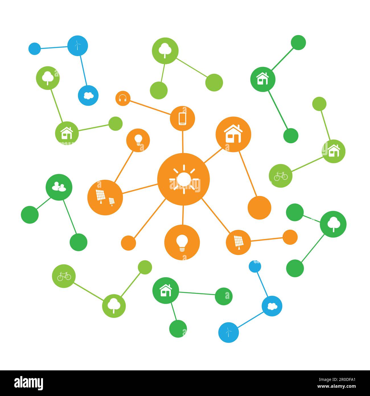 Global Warming, Eco Friendly World - Connections, Networks - Design ...