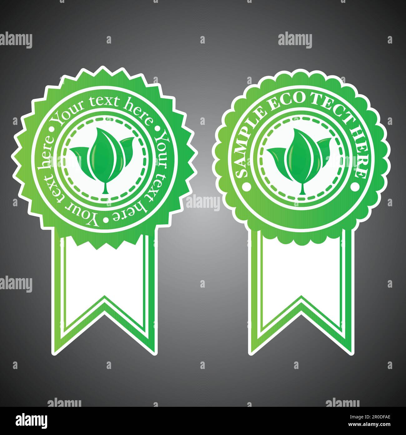 Eco Friendly Badge Templates Stock Vector Image & Art - Alamy