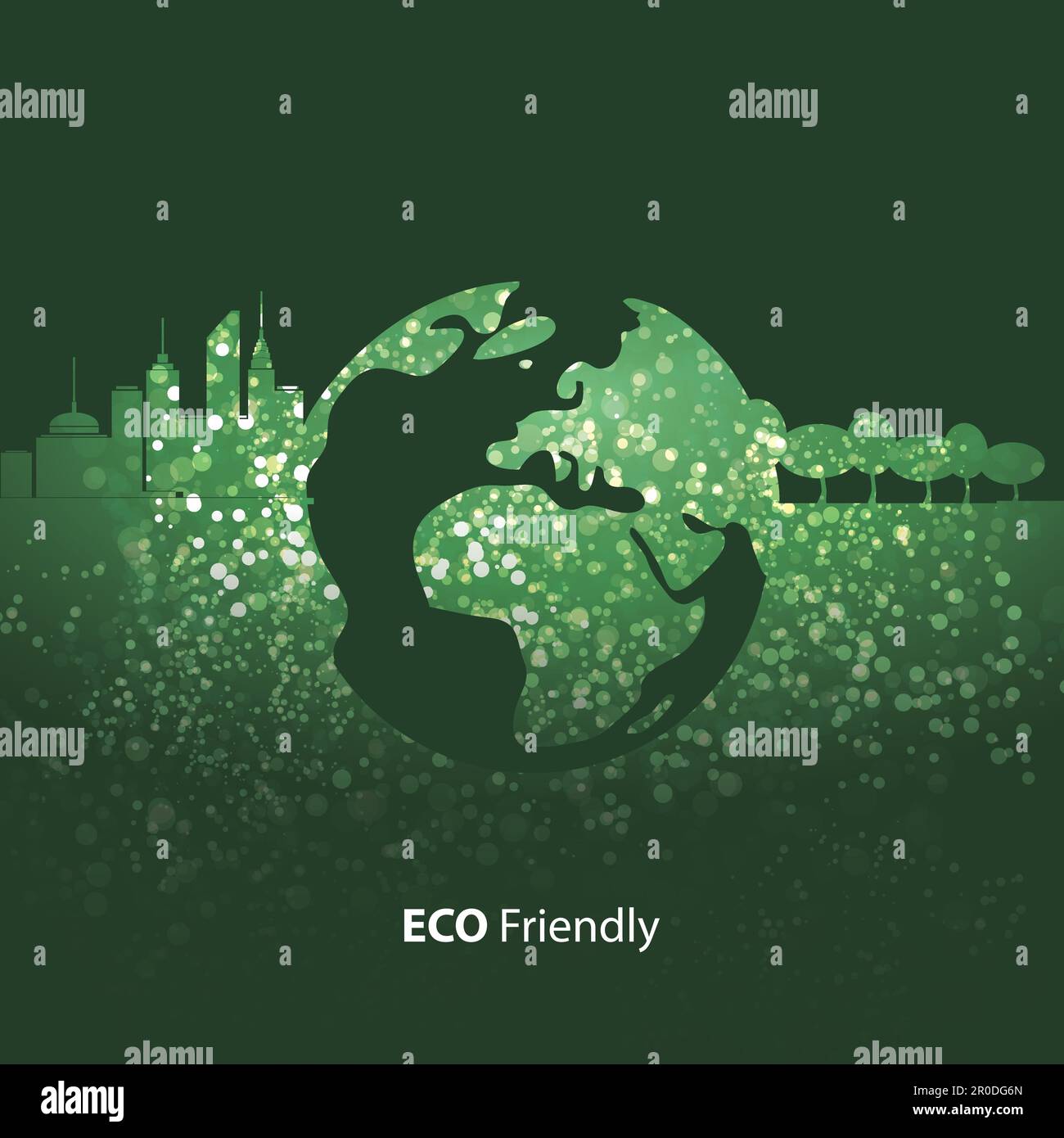Woods ecology ecosystem environment Stock Vector Images - Alamy