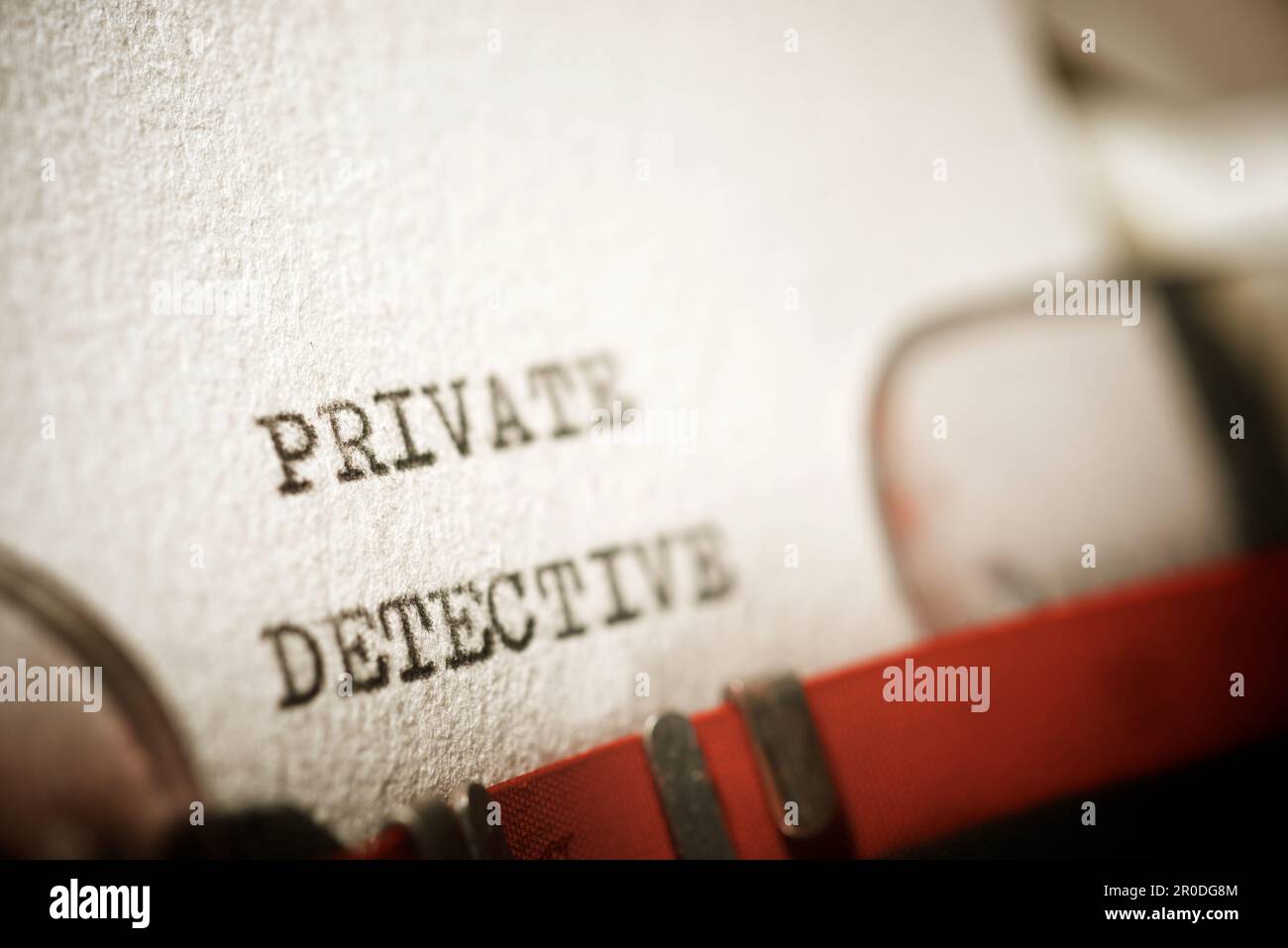 Detective text hi-res stock photography and images - Alamy