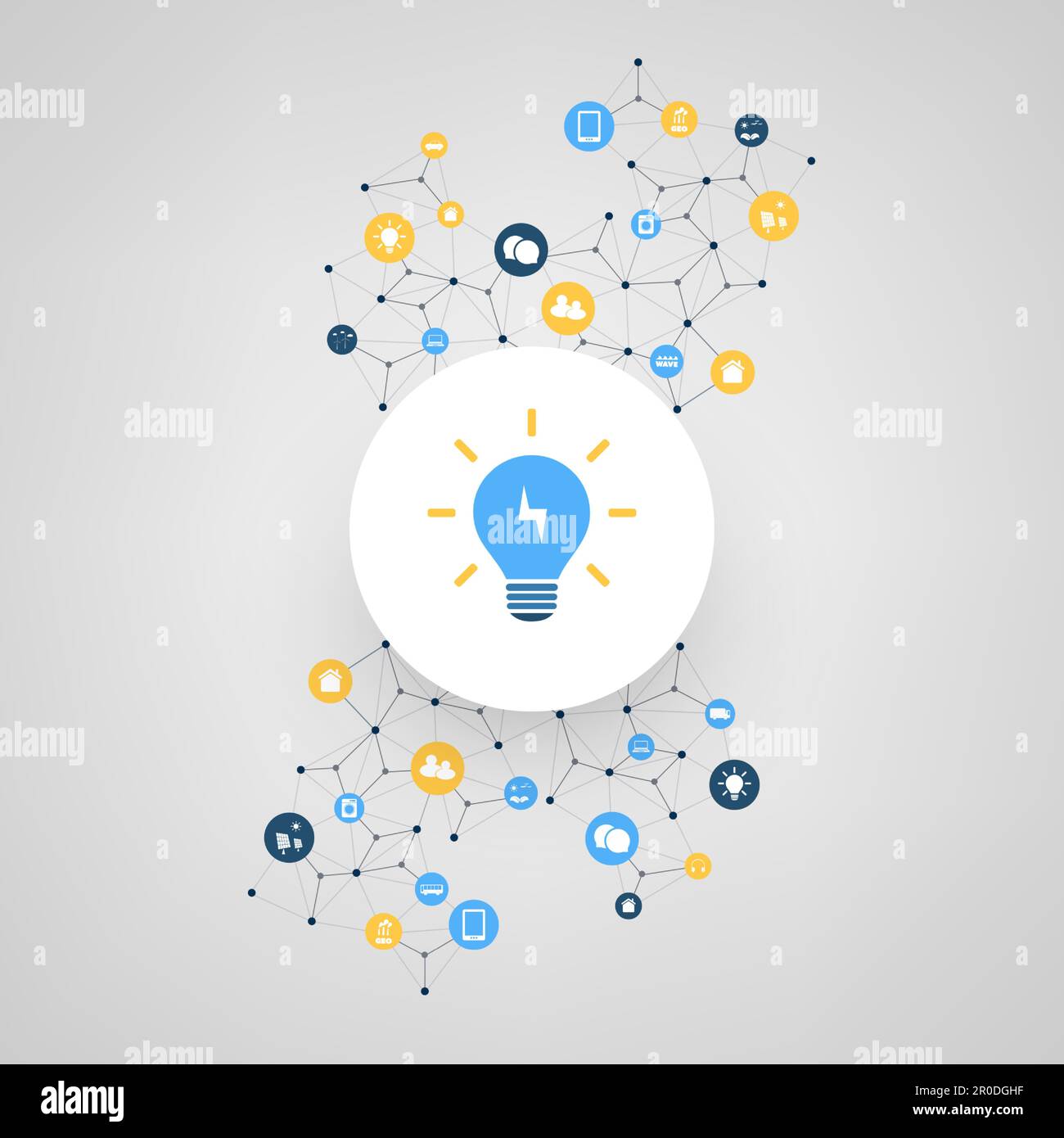 Global Warming, Eco Friendly Connections, Networks - Design Concept ...