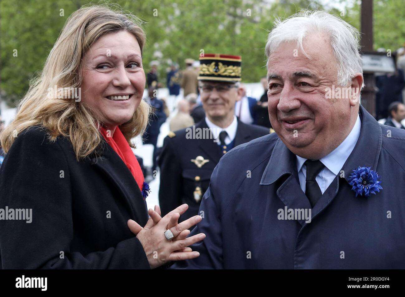 La présidente de l'Assemblée nationale, Yaël Braun-Pivet et Gérard ...