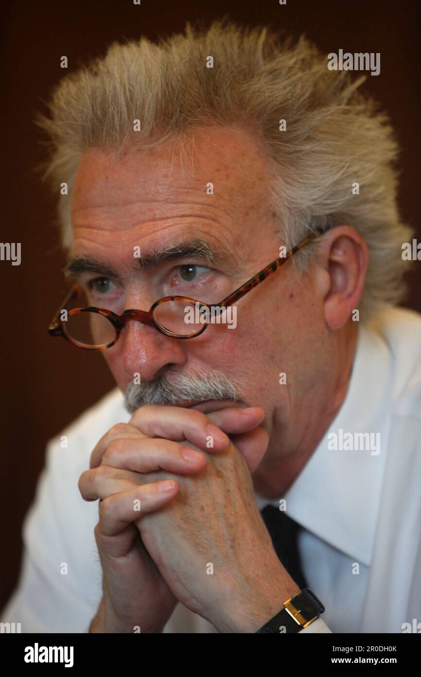 UC Berkeley's new Chancellor Nicholas Dirks is seen in the Office of ...