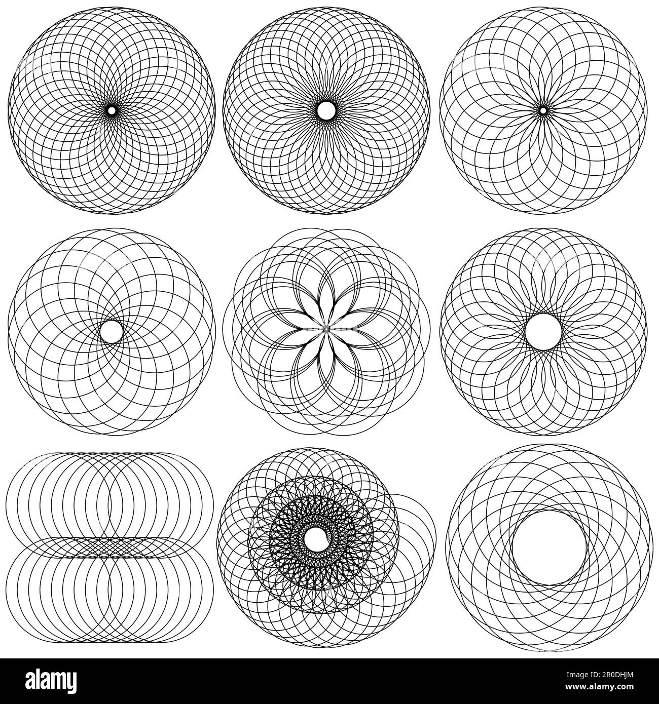 A set of shapes for your designs Stock Vector Image & Art - Alamy