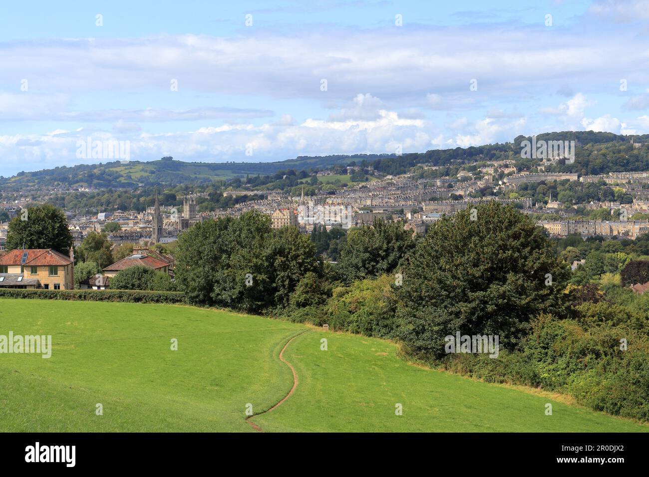 The hills of the city of bath hi-res stock photography and images - Alamy